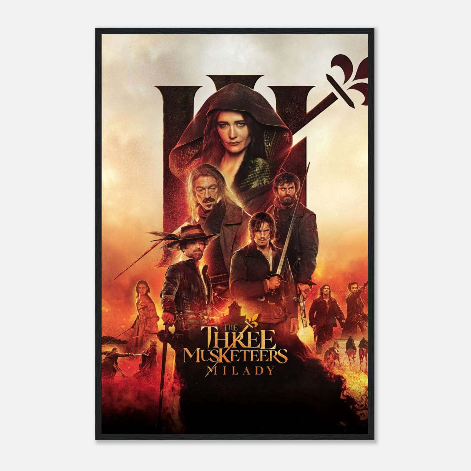The Three Musketeers: Milady (2023) Movie Poster Print - Citiesbox