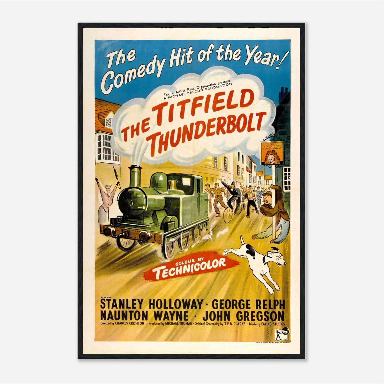 The Titfield Thunderbolt (1953) Movie Poster Print - Citiesbox