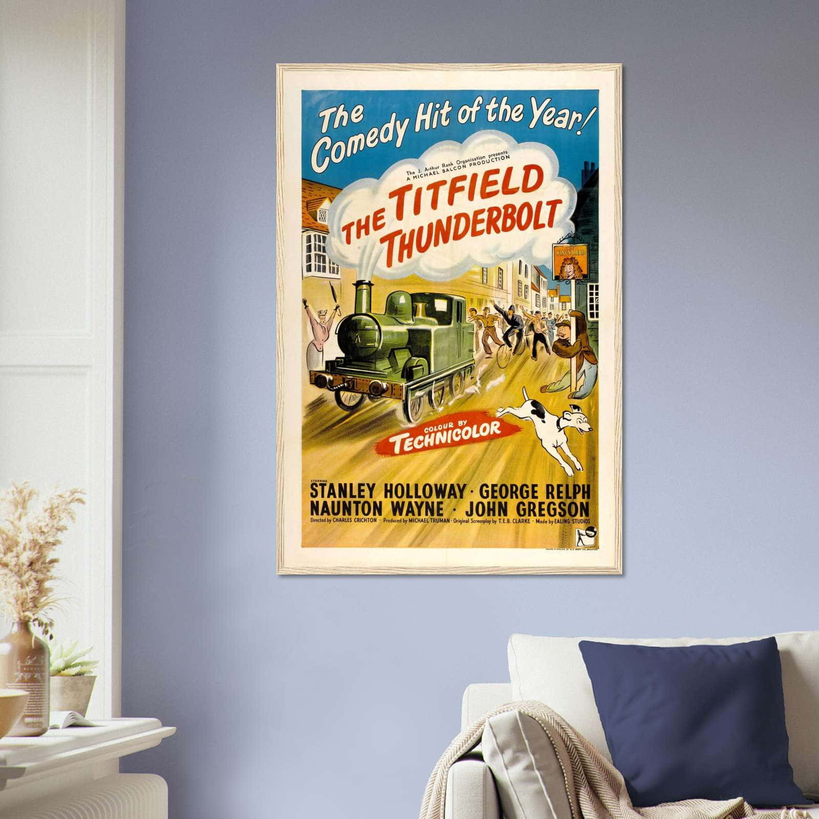 The Titfield Thunderbolt (1953) Movie Poster Print - Citiesbox