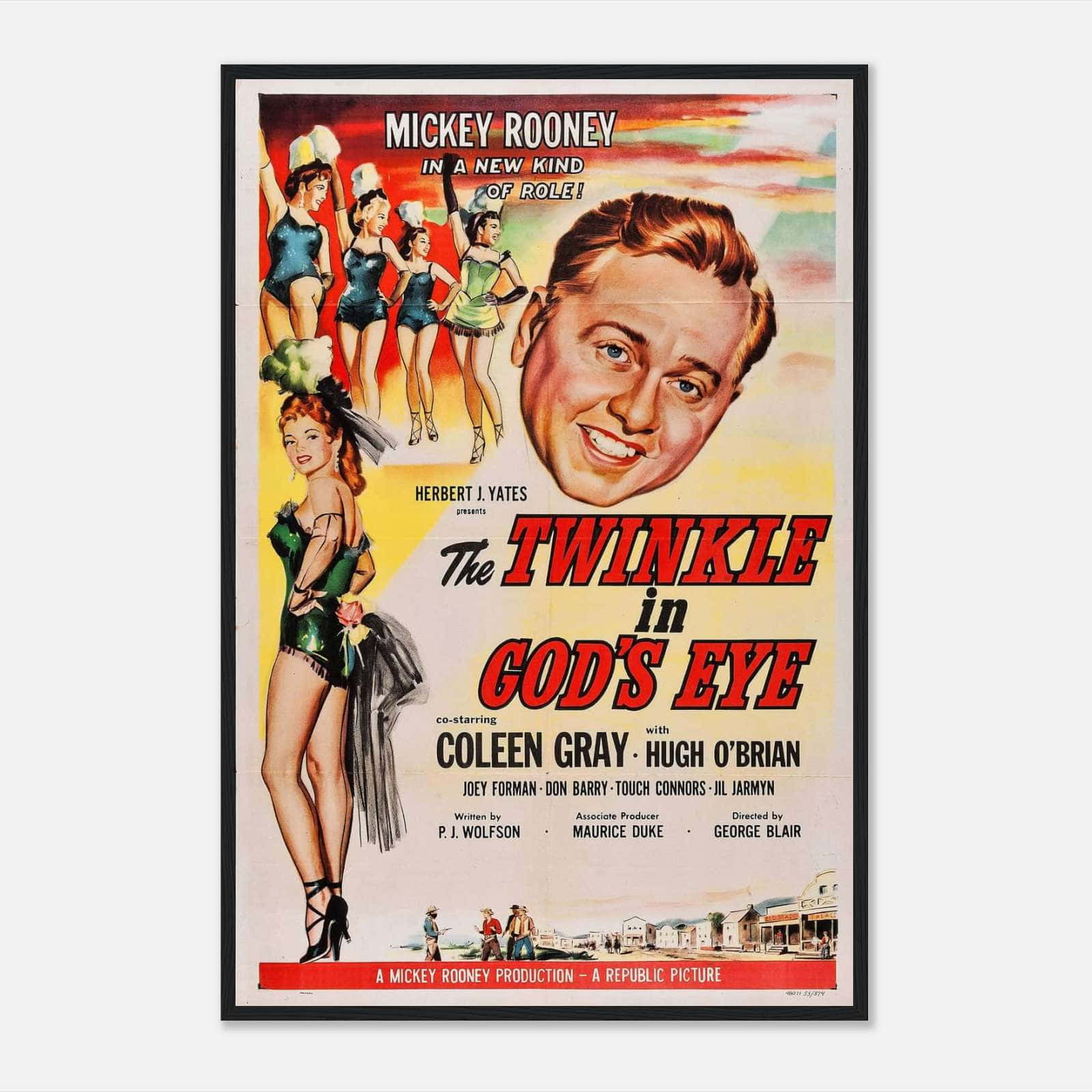 The Twinkle In God's Eye (1955) Movie Poster Print - Citiesbox