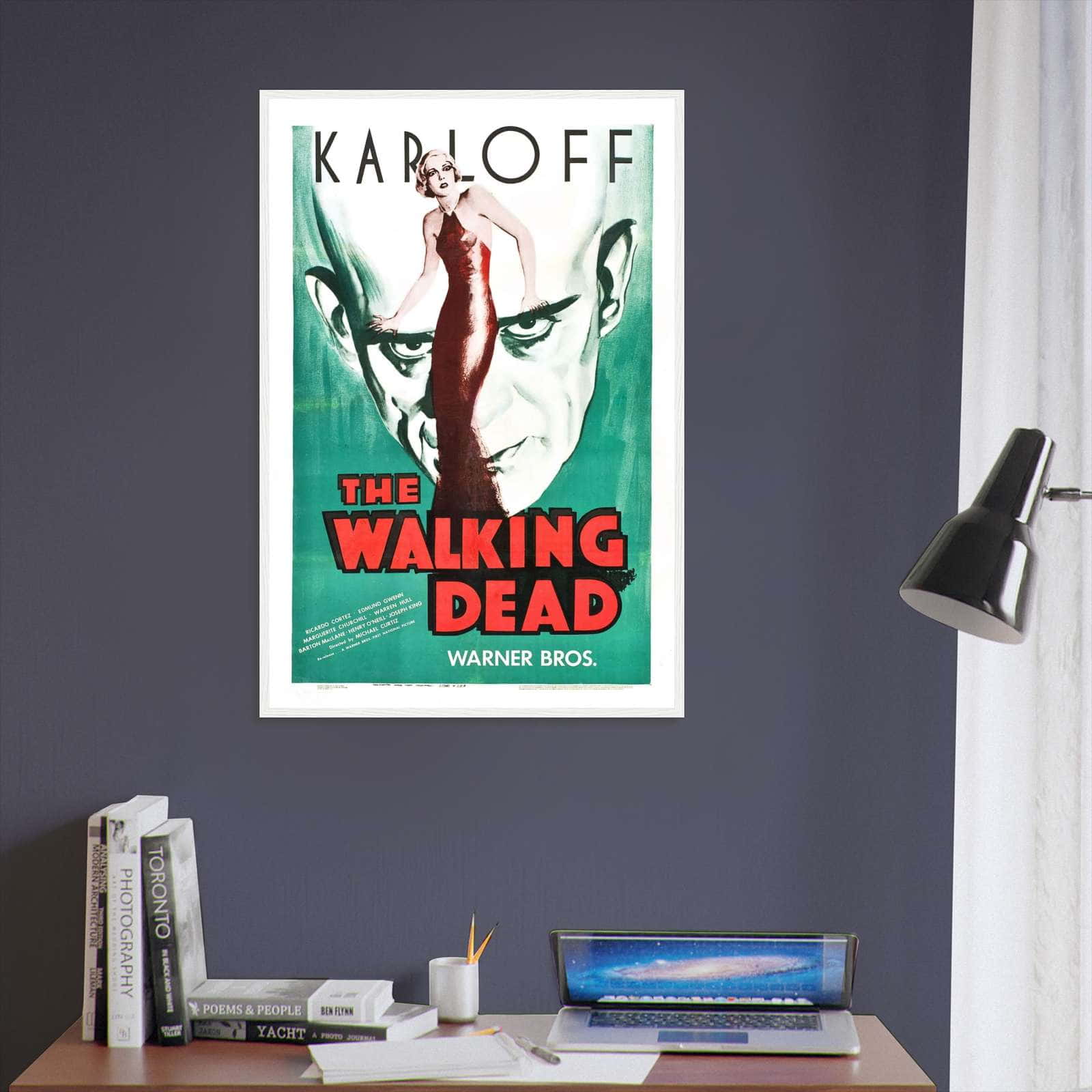 The Walking Dead (1936) Movie Poster Print - Citiesbox