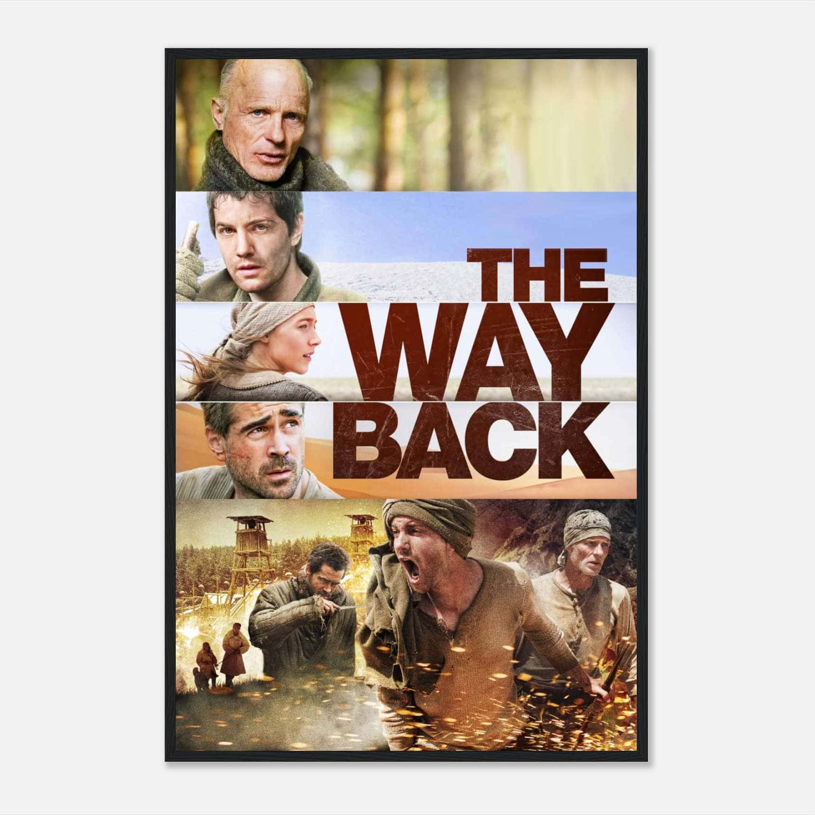 The Way Back (2010) Movie Poster Print - Citiesbox