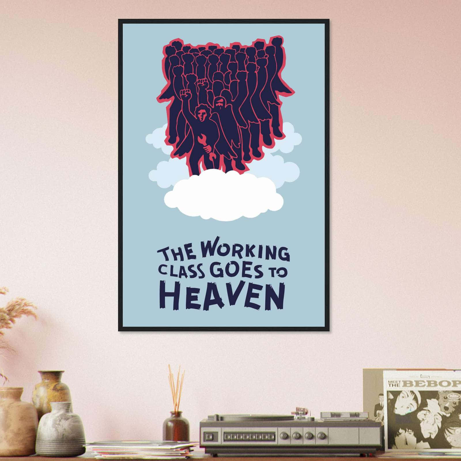 The Working Class Goes to Heaven (1971) Movie Poster Print - Citiesbox