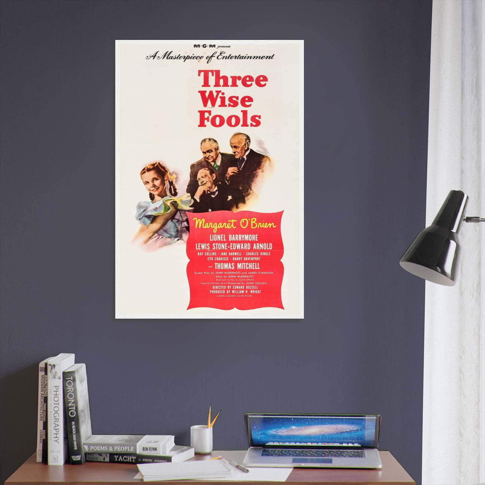 Three Wise Fools (1946) Movie Poster Print - Citiesbox