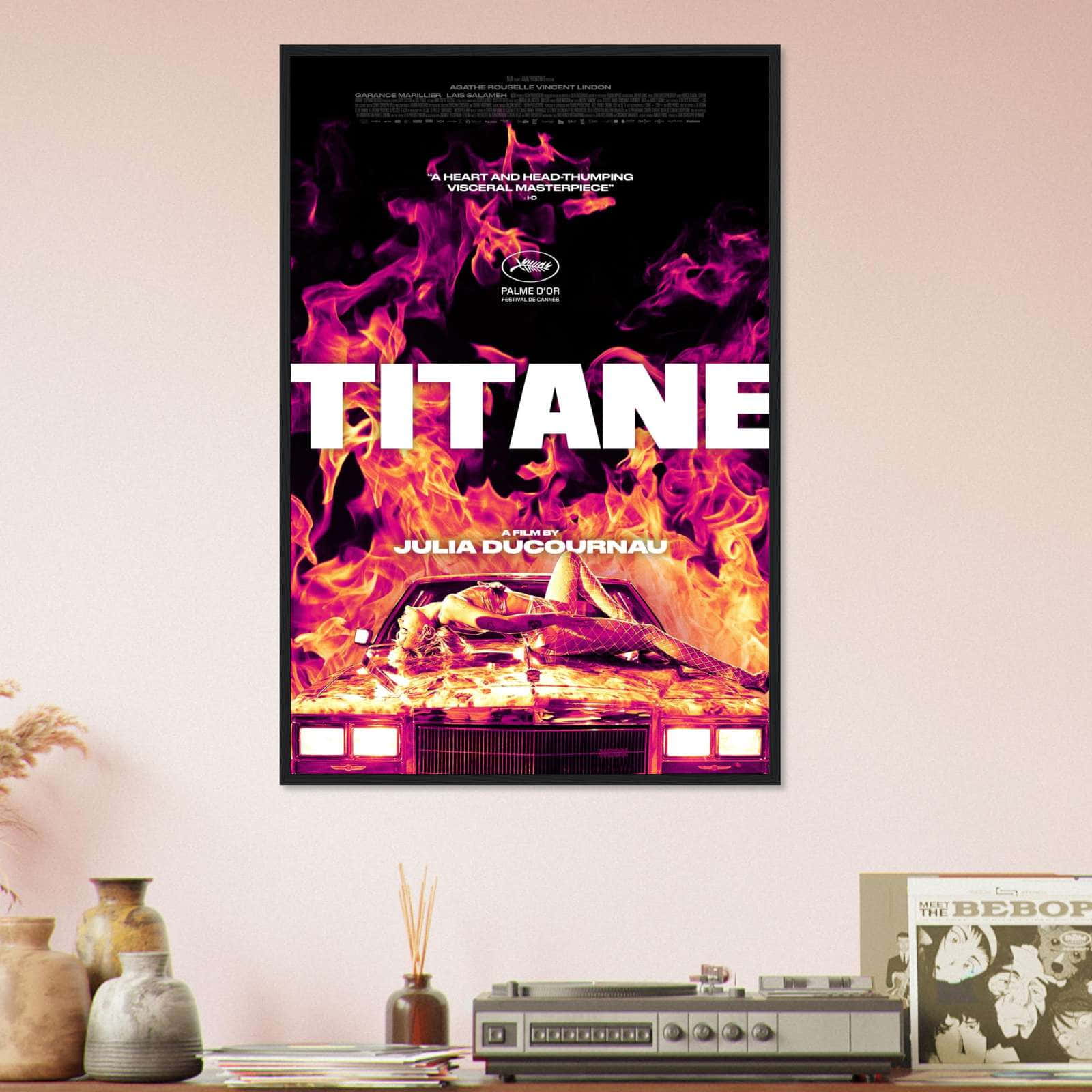 Titane (2021) Movie Poster Print - Citiesbox
