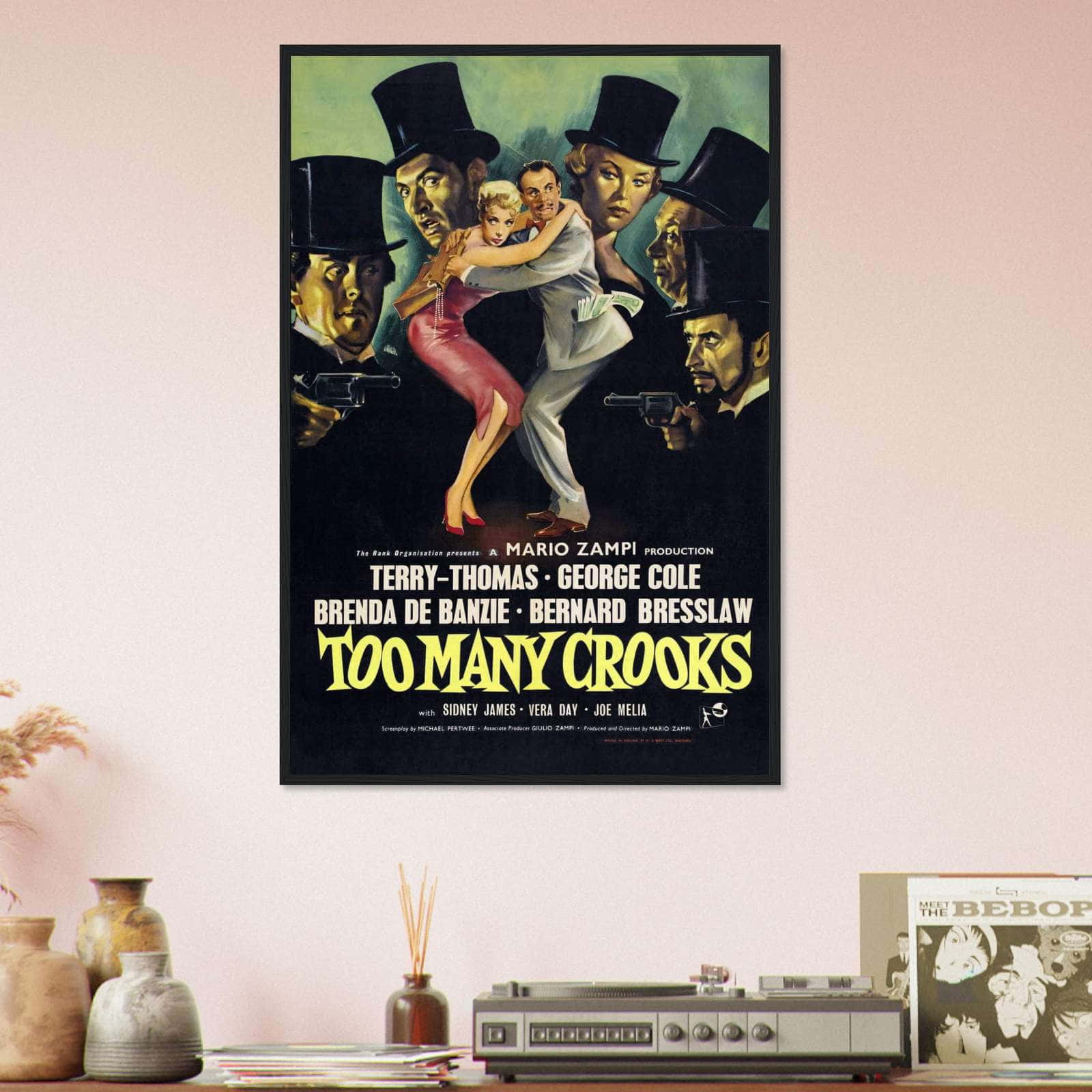 Too Many Crooks (1959) Movie Poster Print - Citiesbox