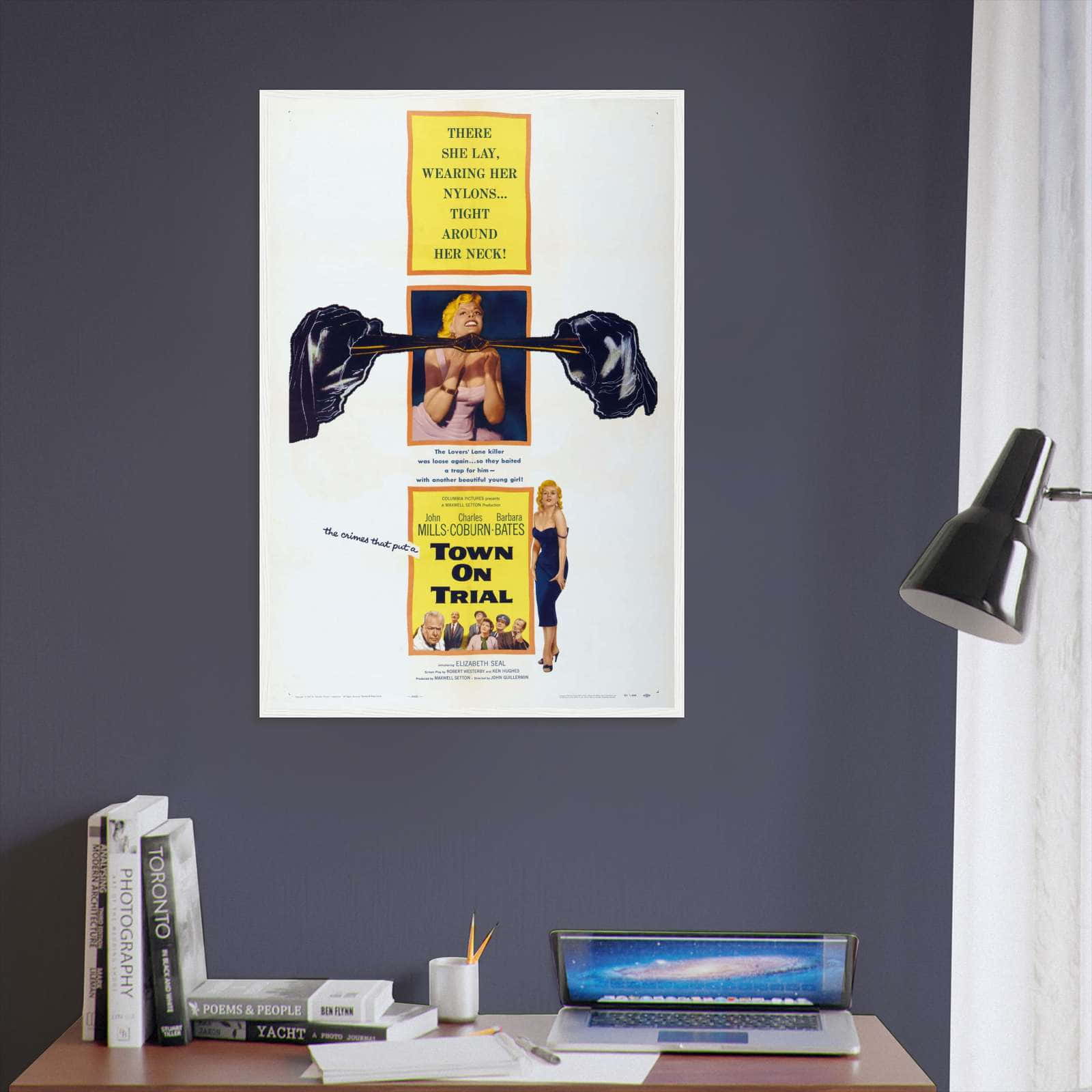 Town on Trial (1957) Movie Poster Print - Citiesbox