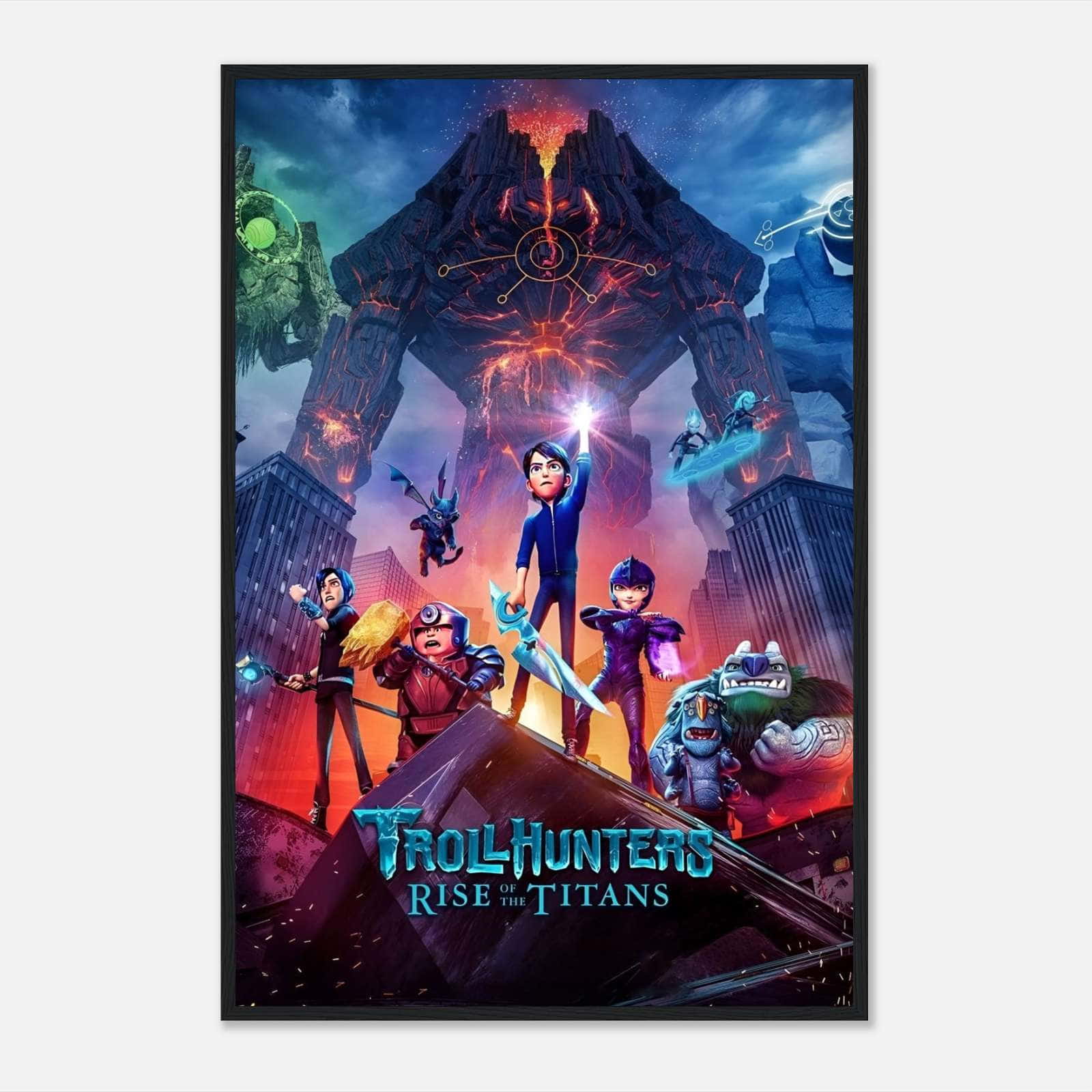 Trollhunters: Rise of the Titans (2021) Movie Poster Print - Citiesbox