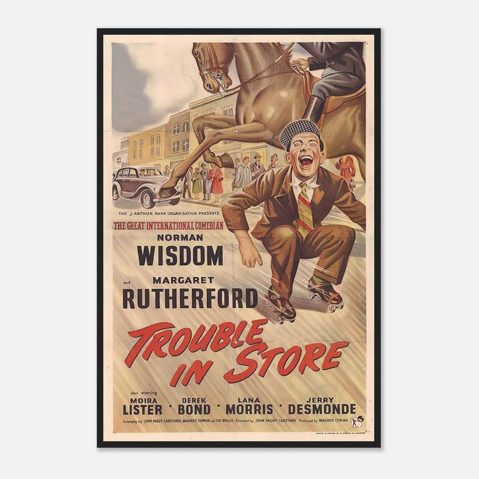 Trouble in Store (1953) Movie Poster Print - Citiesbox