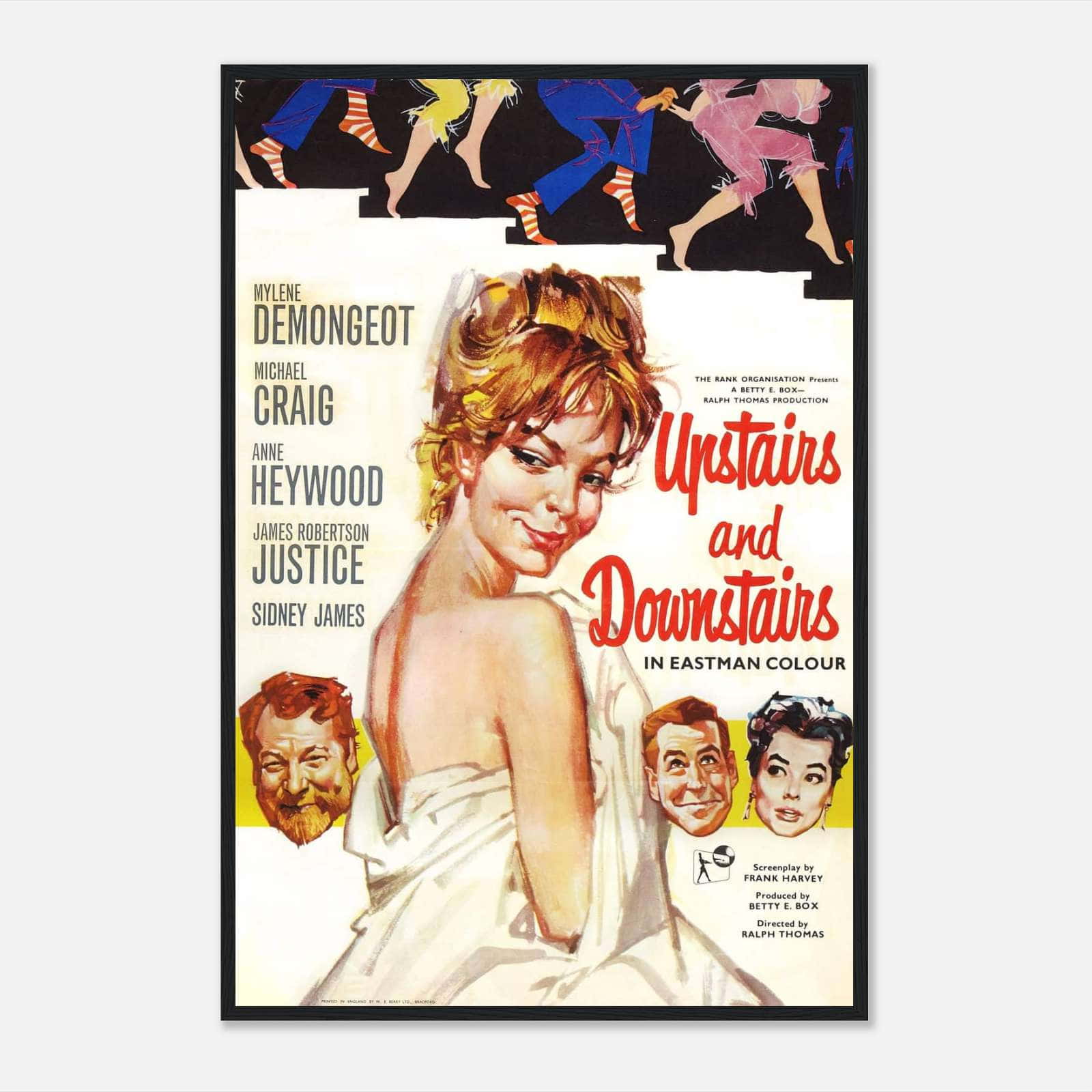 Upstairs and Downstairs (1959) Movie Poster Print - Citiesbox