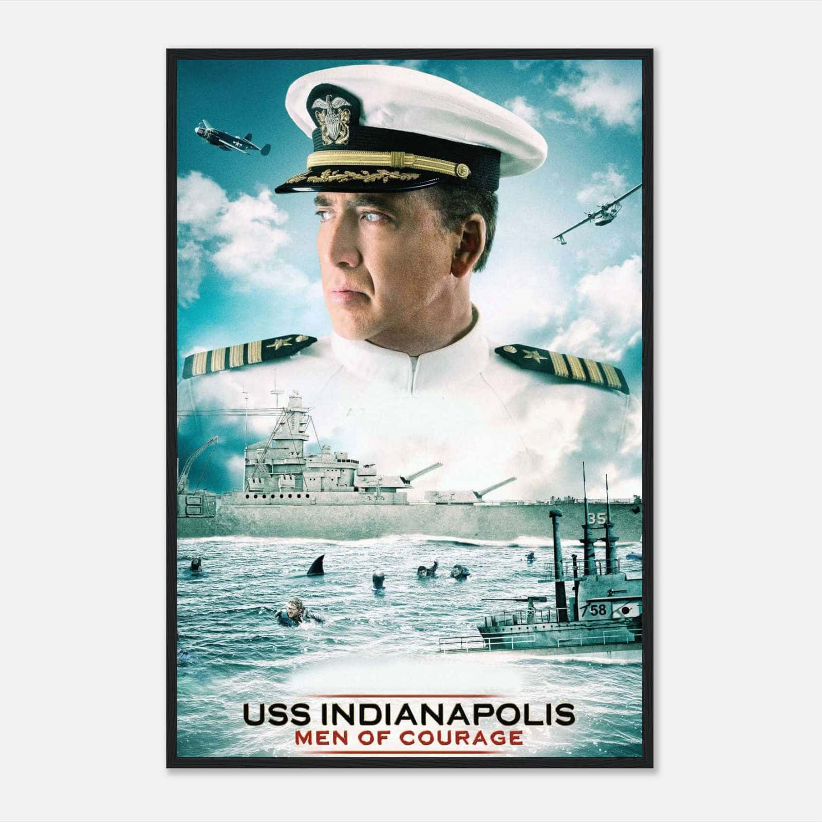 USS Indianapolis: Men of Courage (2016) Movie Poster Print - Citiesbox