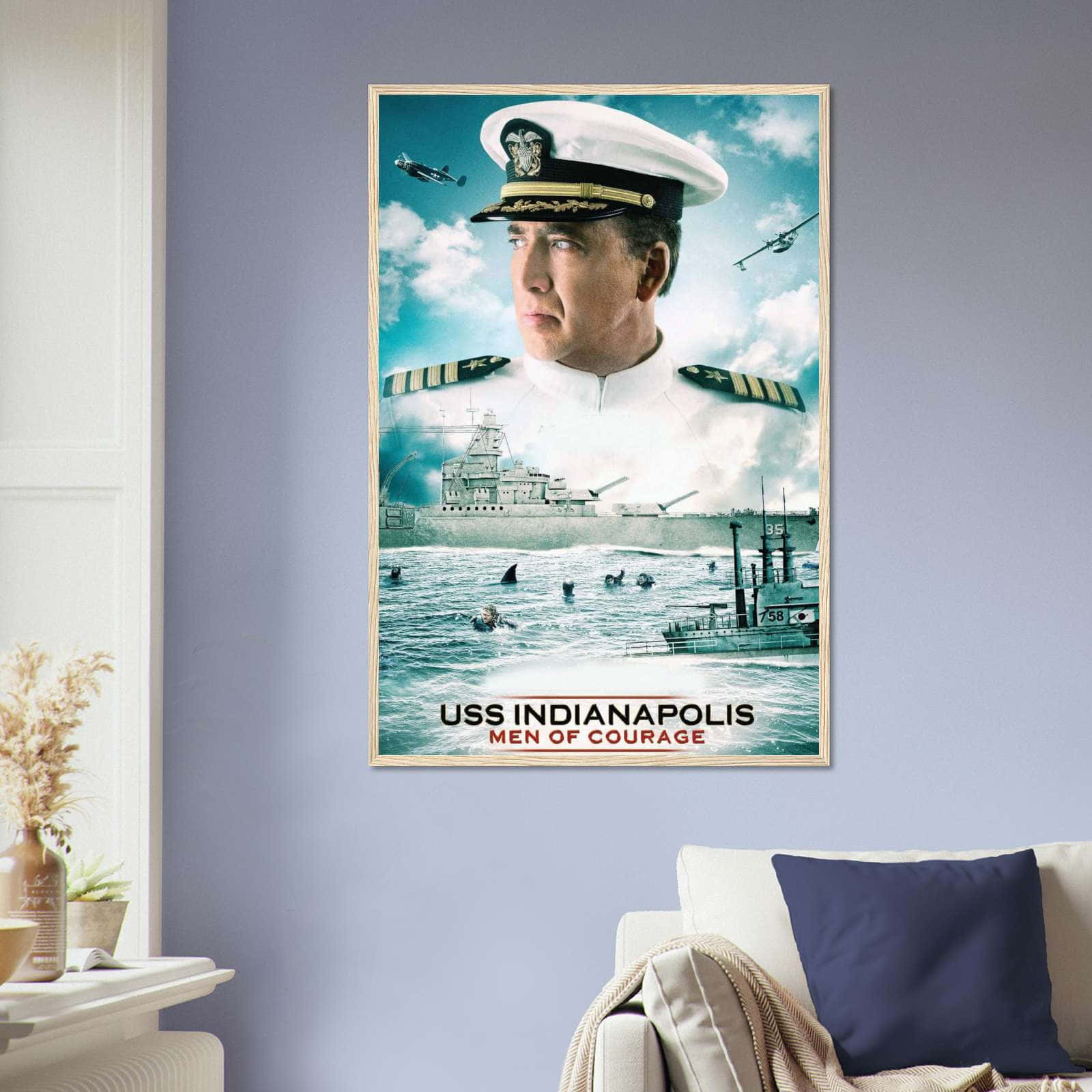 USS Indianapolis: Men of Courage (2016) Movie Poster Print - Citiesbox