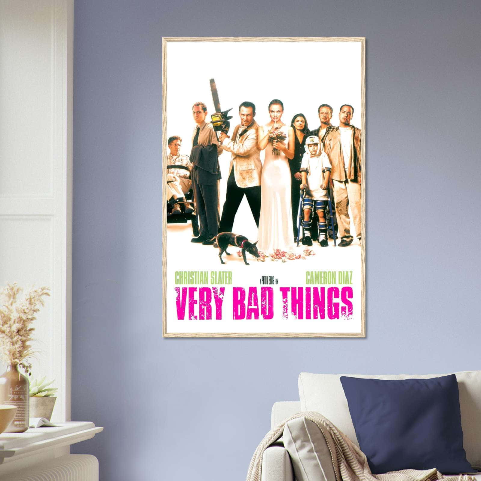 Very Bad Things (1998) Movie Poster Print - Citiesbox