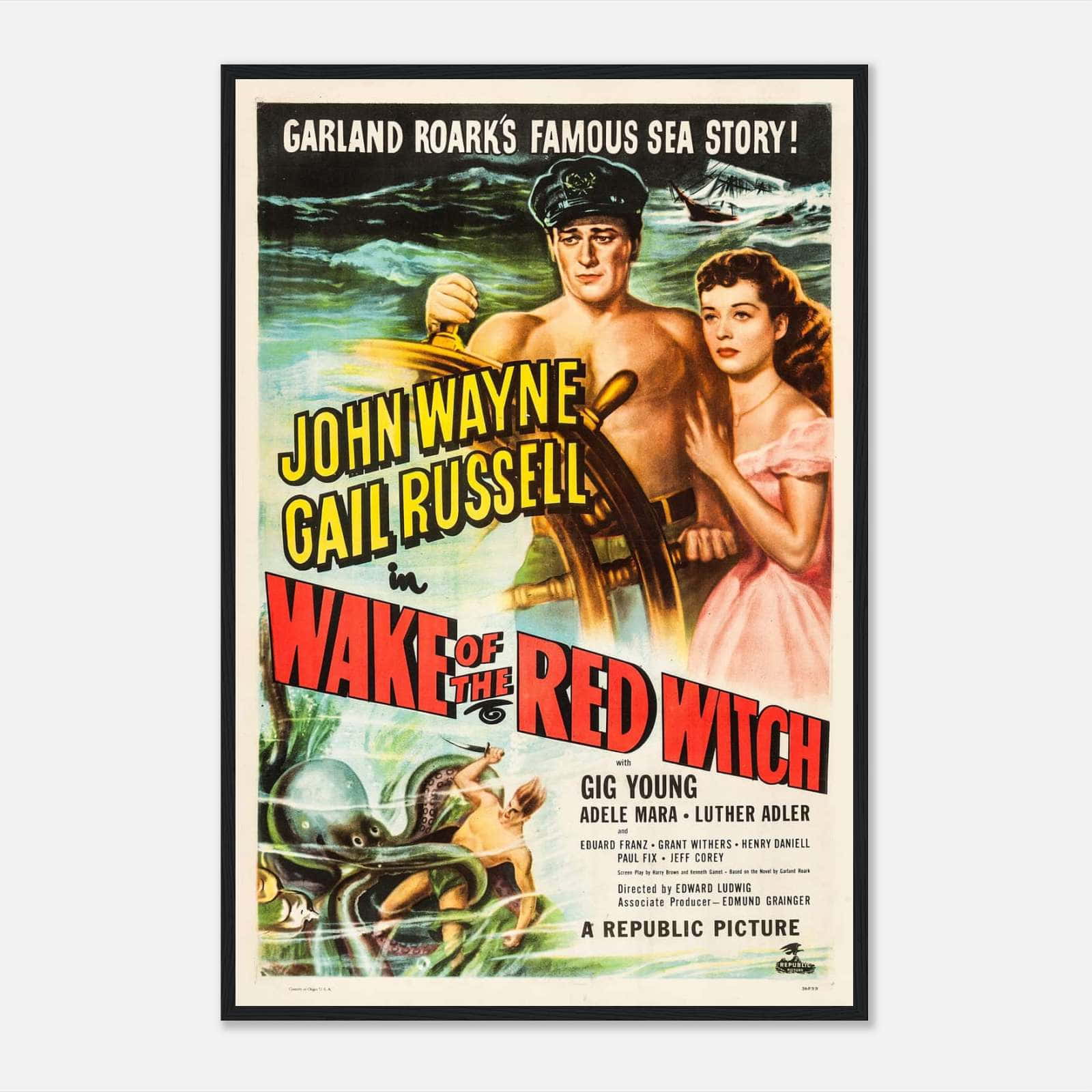 Wake of the Red Witch (1948) Movie Poster Print - Citiesbox