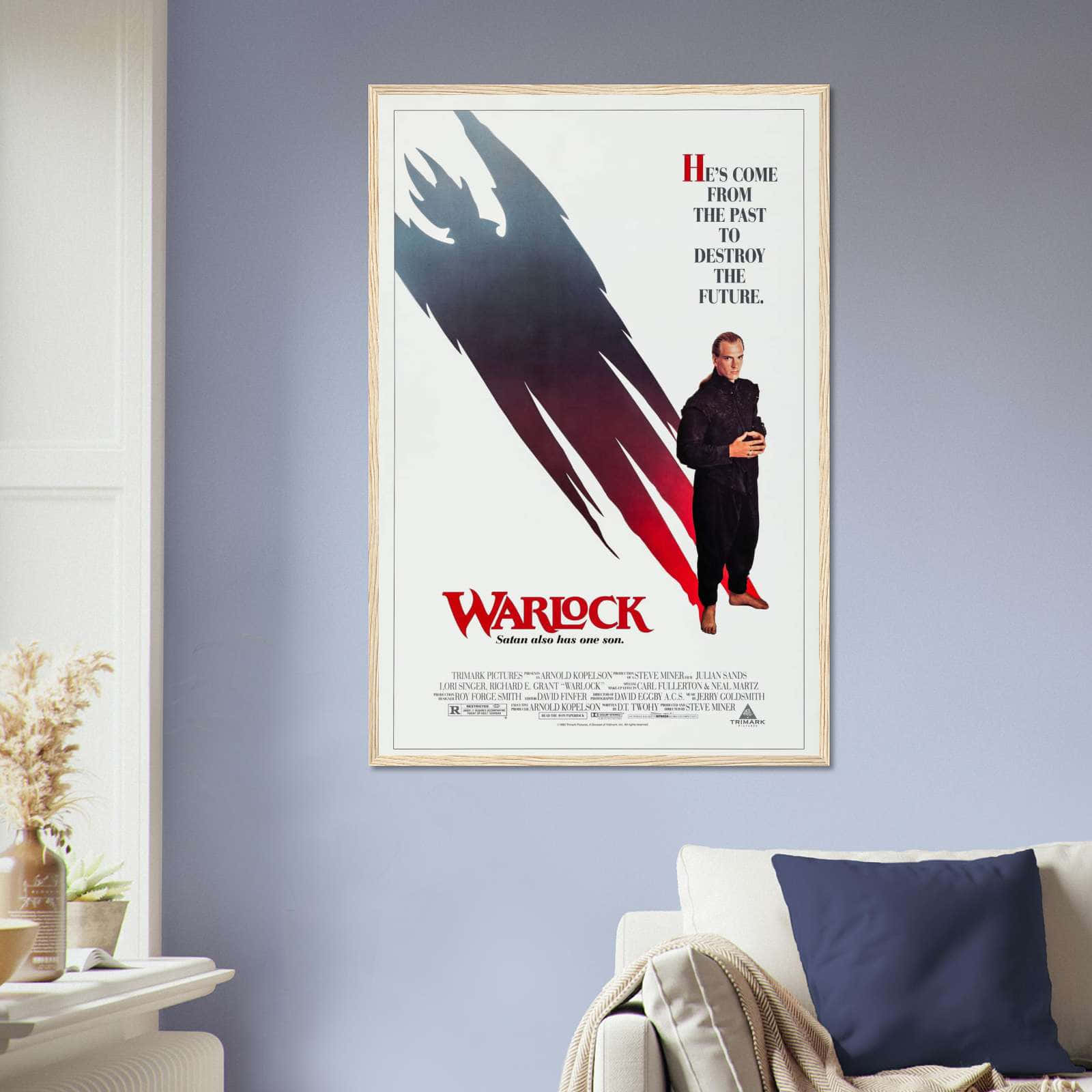 Warlock (1989) Movie Poster Print - Citiesbox