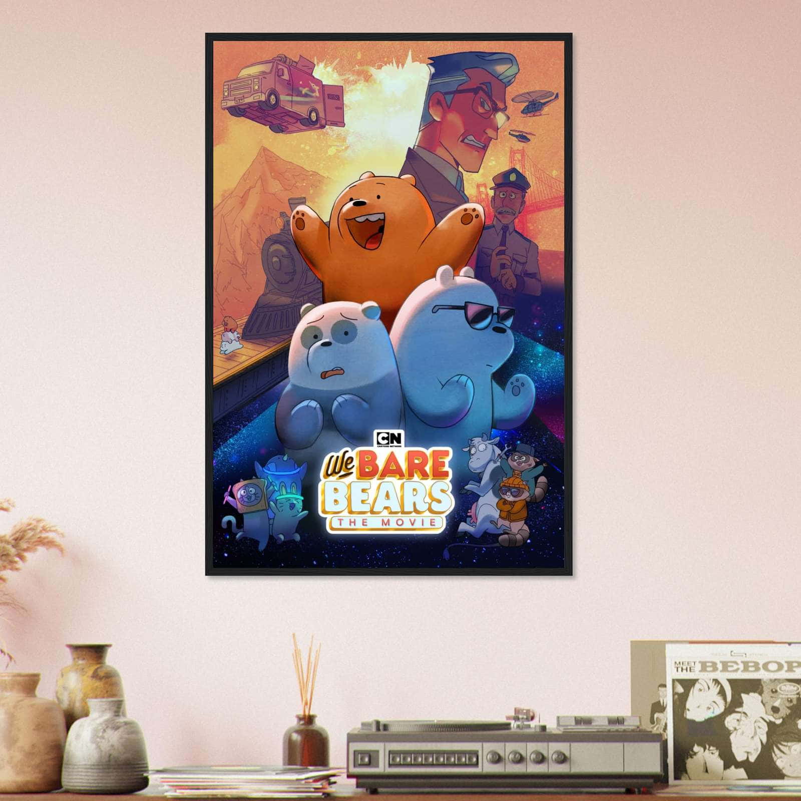 We Bare Bears: The Movie (2020) Movie Poster Print - Citiesbox