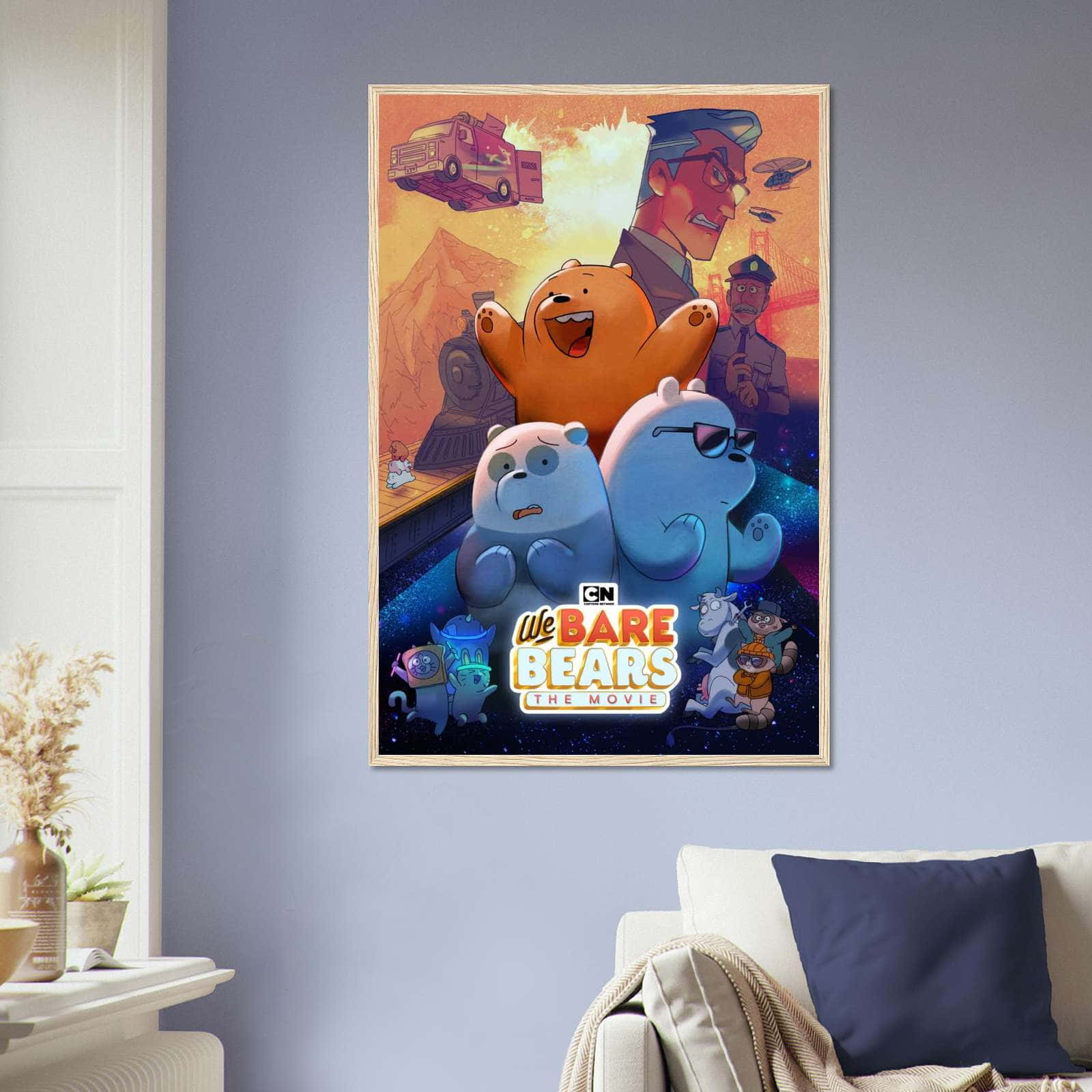 We Bare Bears: The Movie (2020) Movie Poster Print - Citiesbox