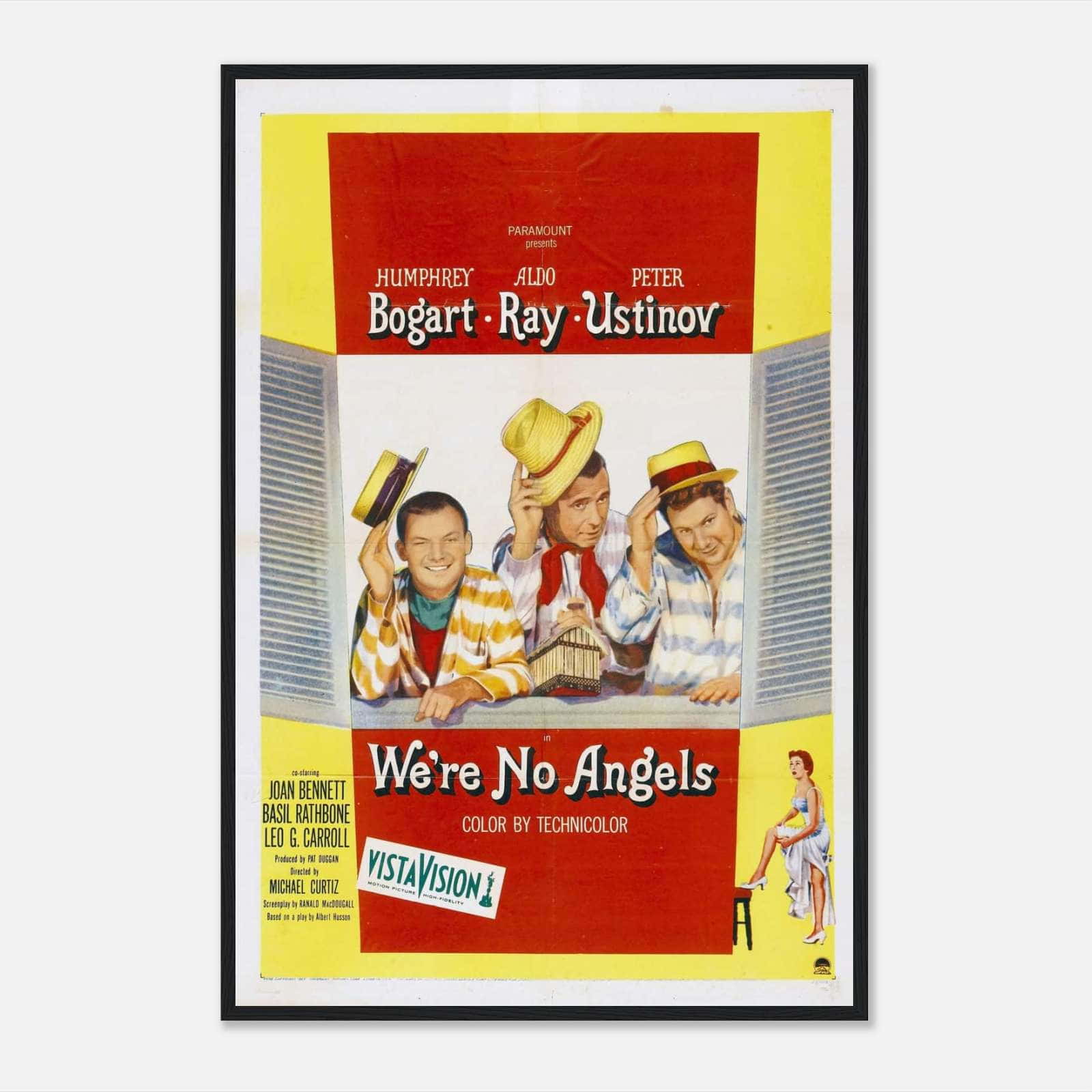 We're No Angels (1955) Movie Poster Print - Citiesbox