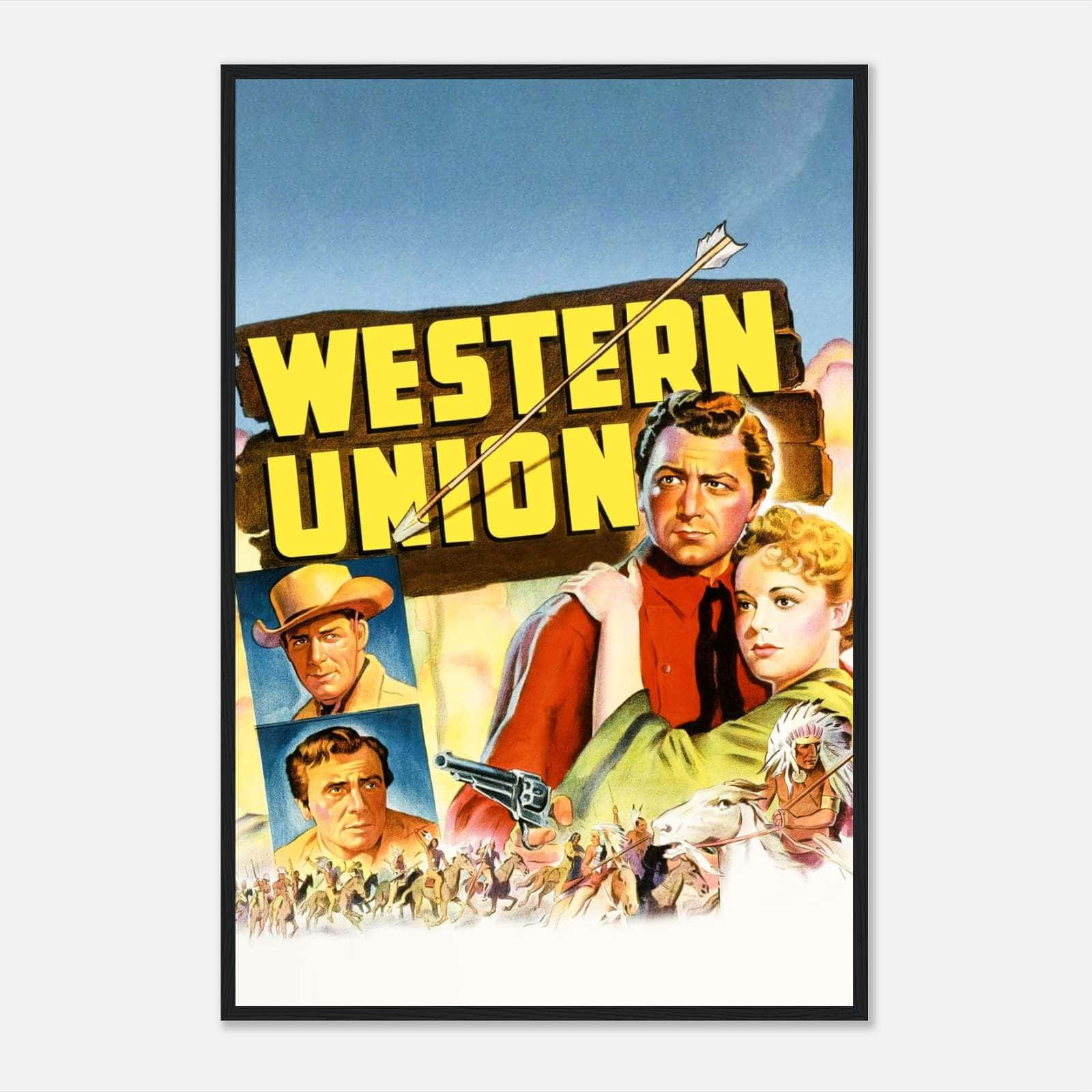 Western Union (1941) Movie Poster Print - Citiesbox