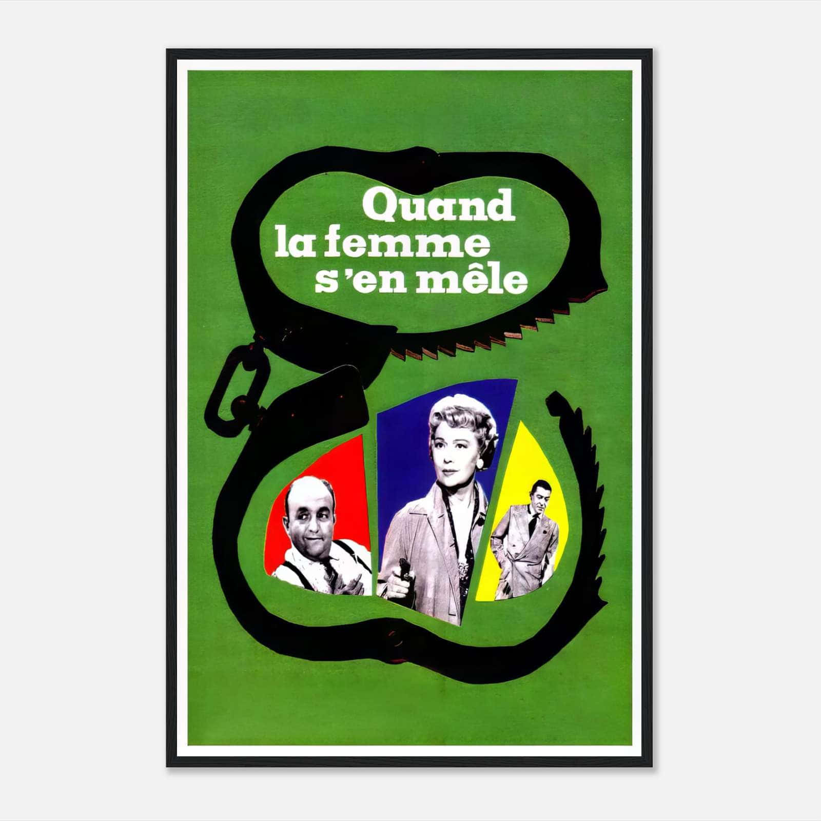 When a Woman Meddles (1957) Movie Poster Print - Citiesbox