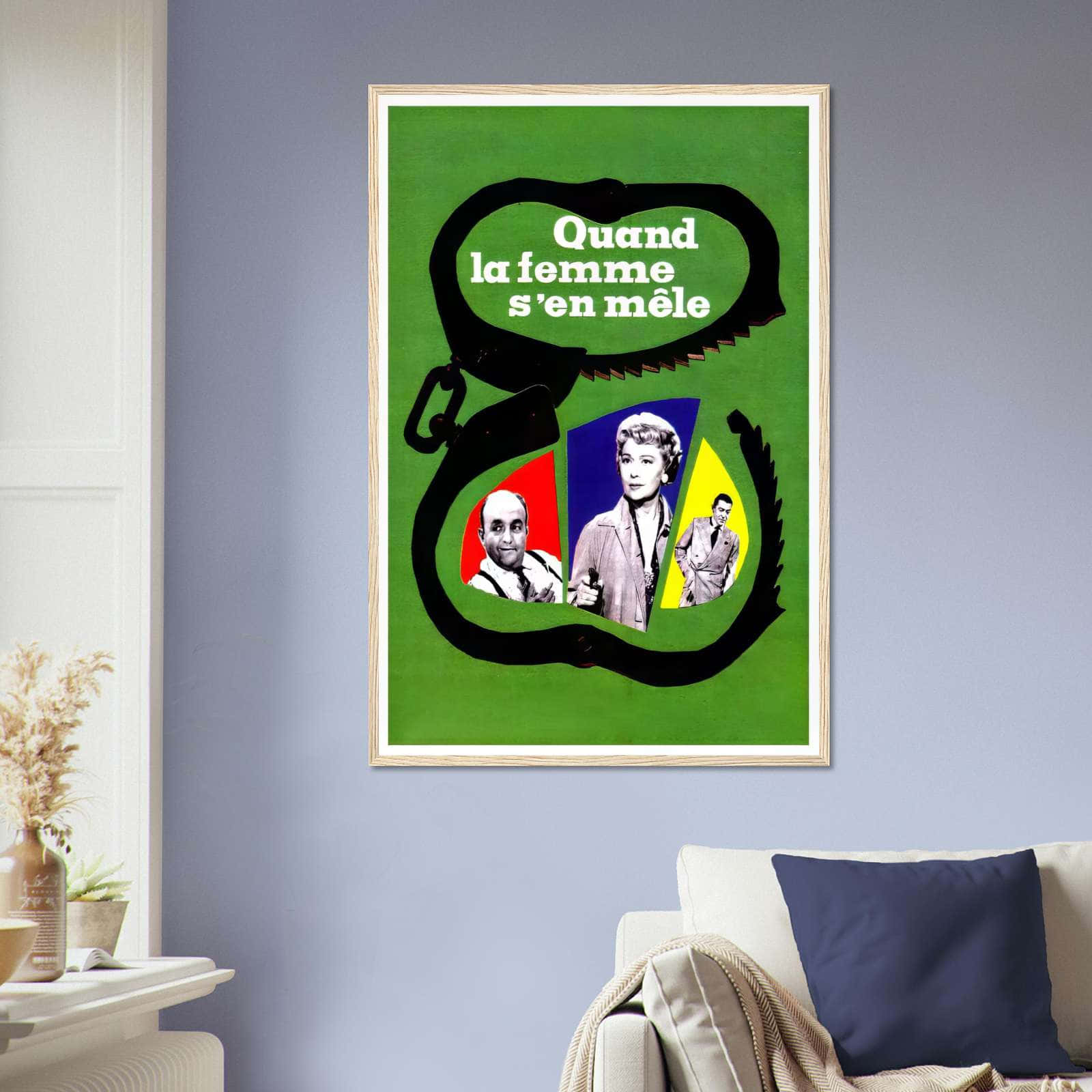 When a Woman Meddles (1957) Movie Poster Print - Citiesbox