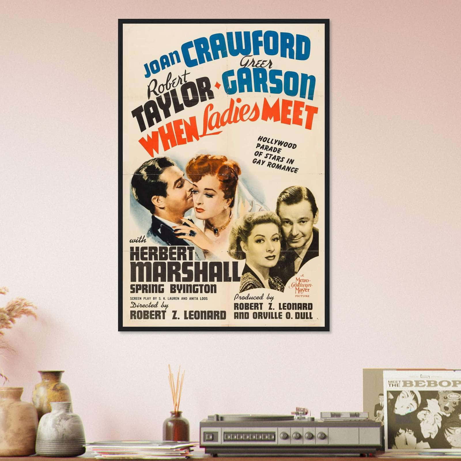 When Ladies Meet (1941) Movie Poster Print - Citiesbox