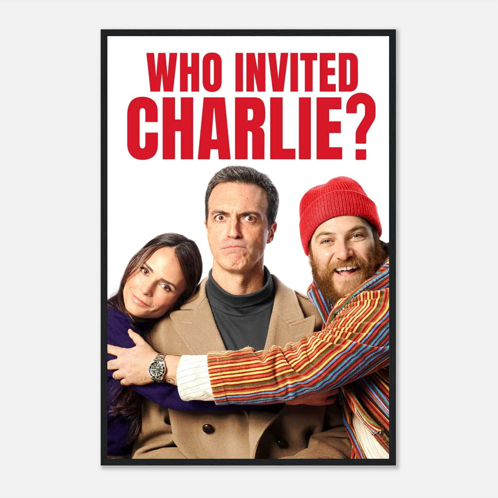 Who Invited Charlie? (2023) Movie Poster Print - Citiesbox