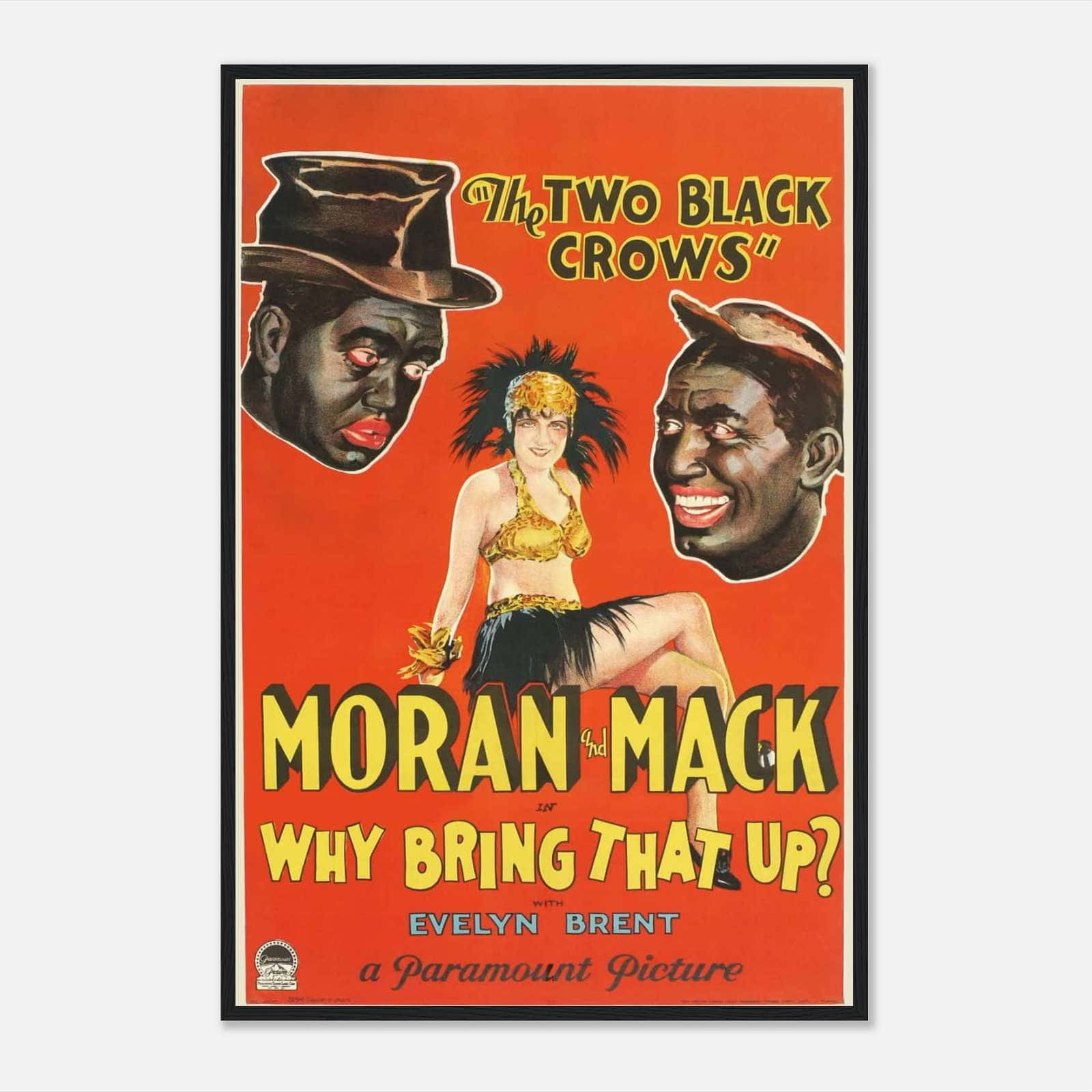 Why Bring That Up? (1929) Movie Poster Print - Citiesbox