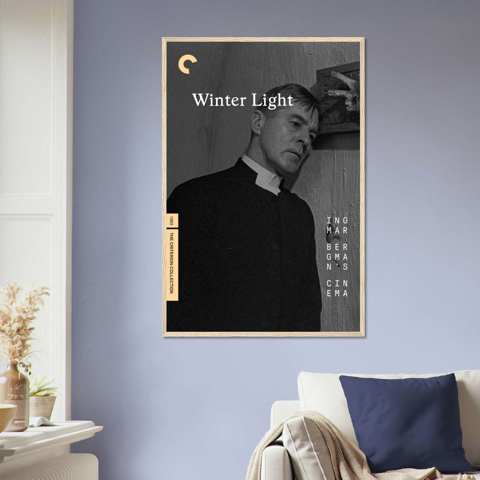 Winter Light (1963) Movie Poster Print - Citiesbox
