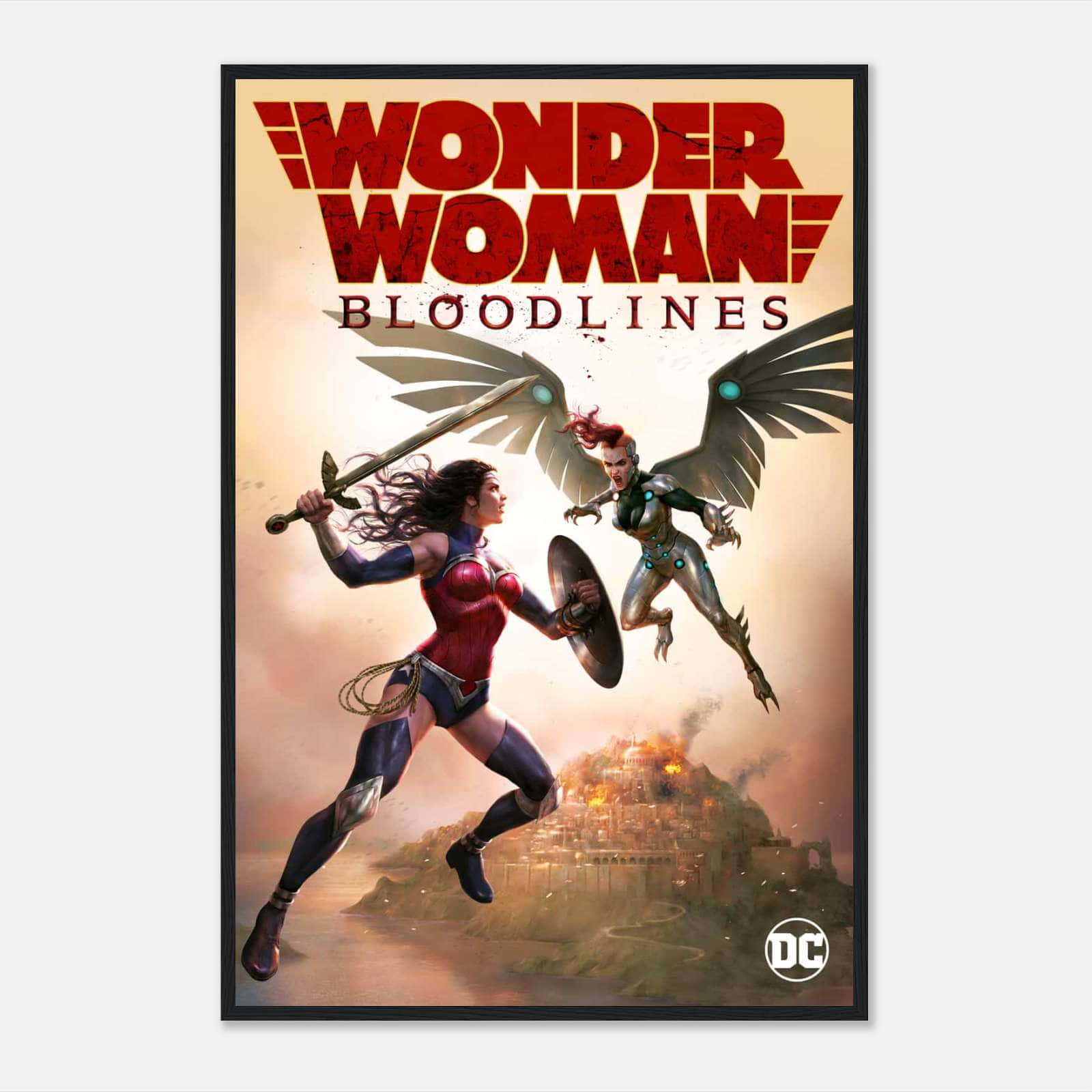 Wonder Woman: Bloodlines (2019) Movie Poster Print - Citiesbox