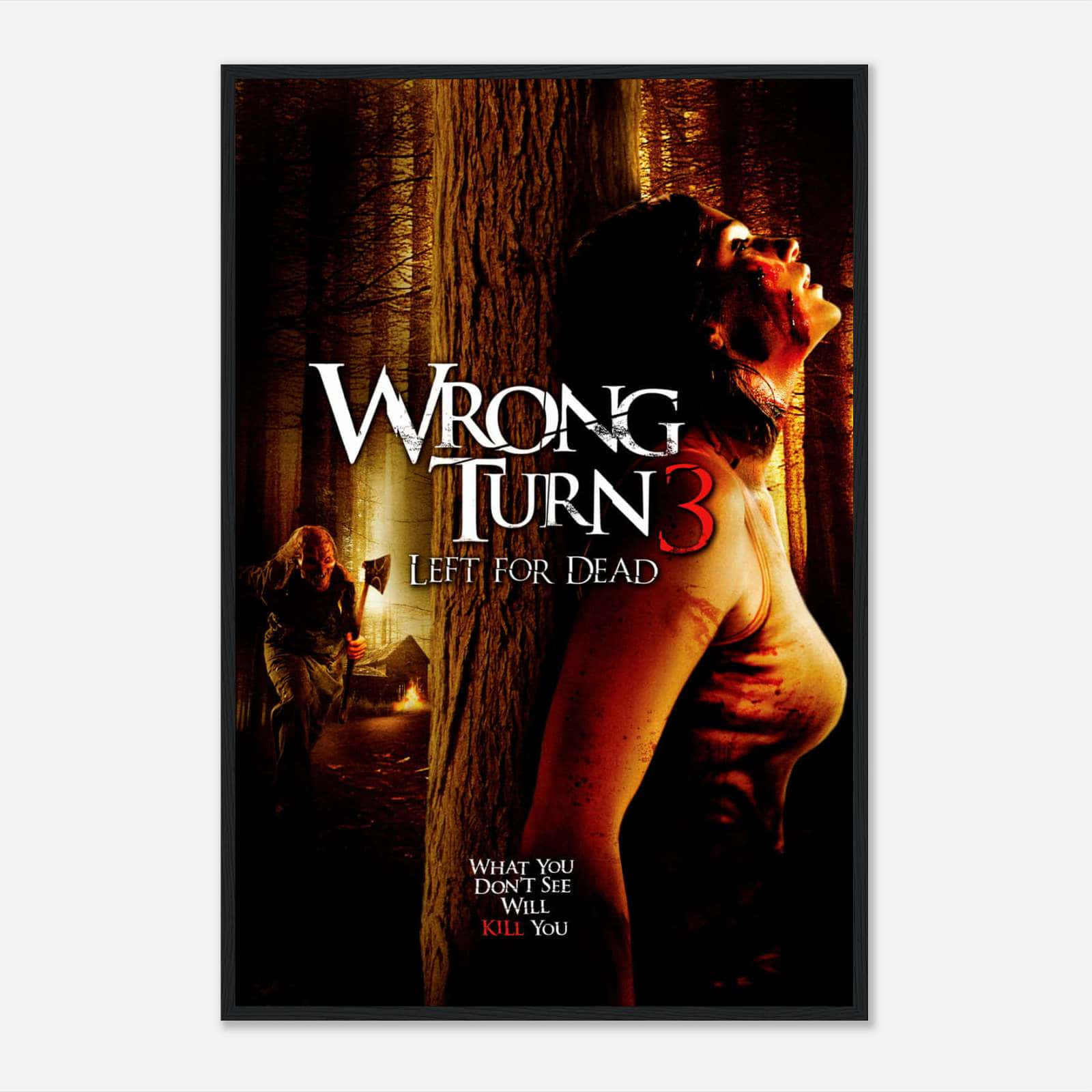 Wrong Turn 3: Left for Dead (2009) Movie Poster Print - Citiesbox