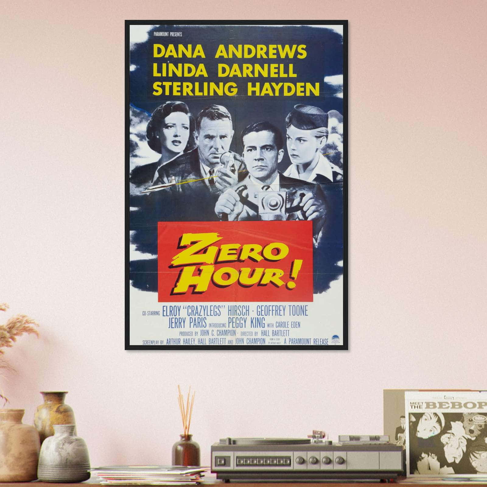 Zero Hour! (1957) Movie Poster Print - Citiesbox