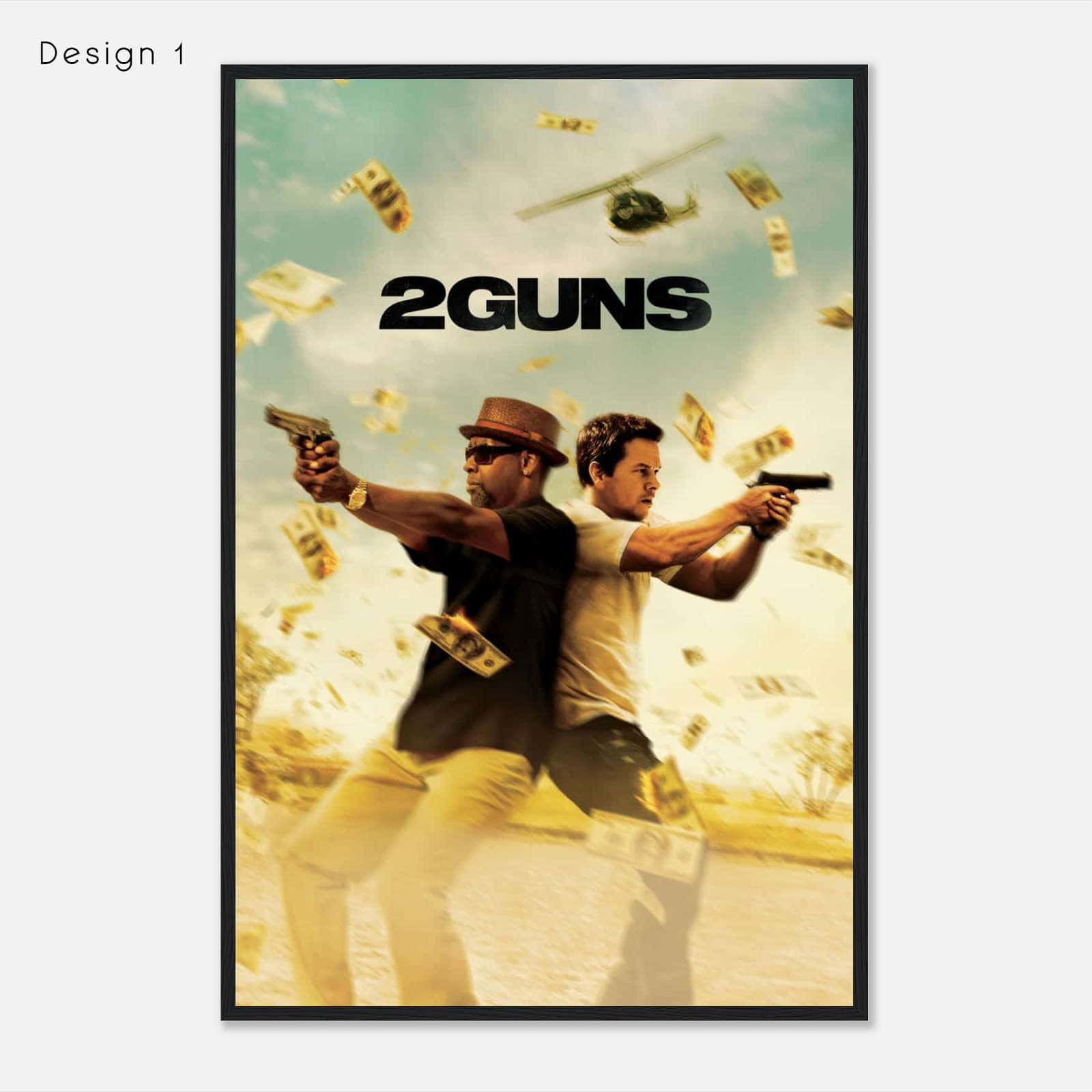 2 Guns (2013) Movie Poster Print - Citiesbox