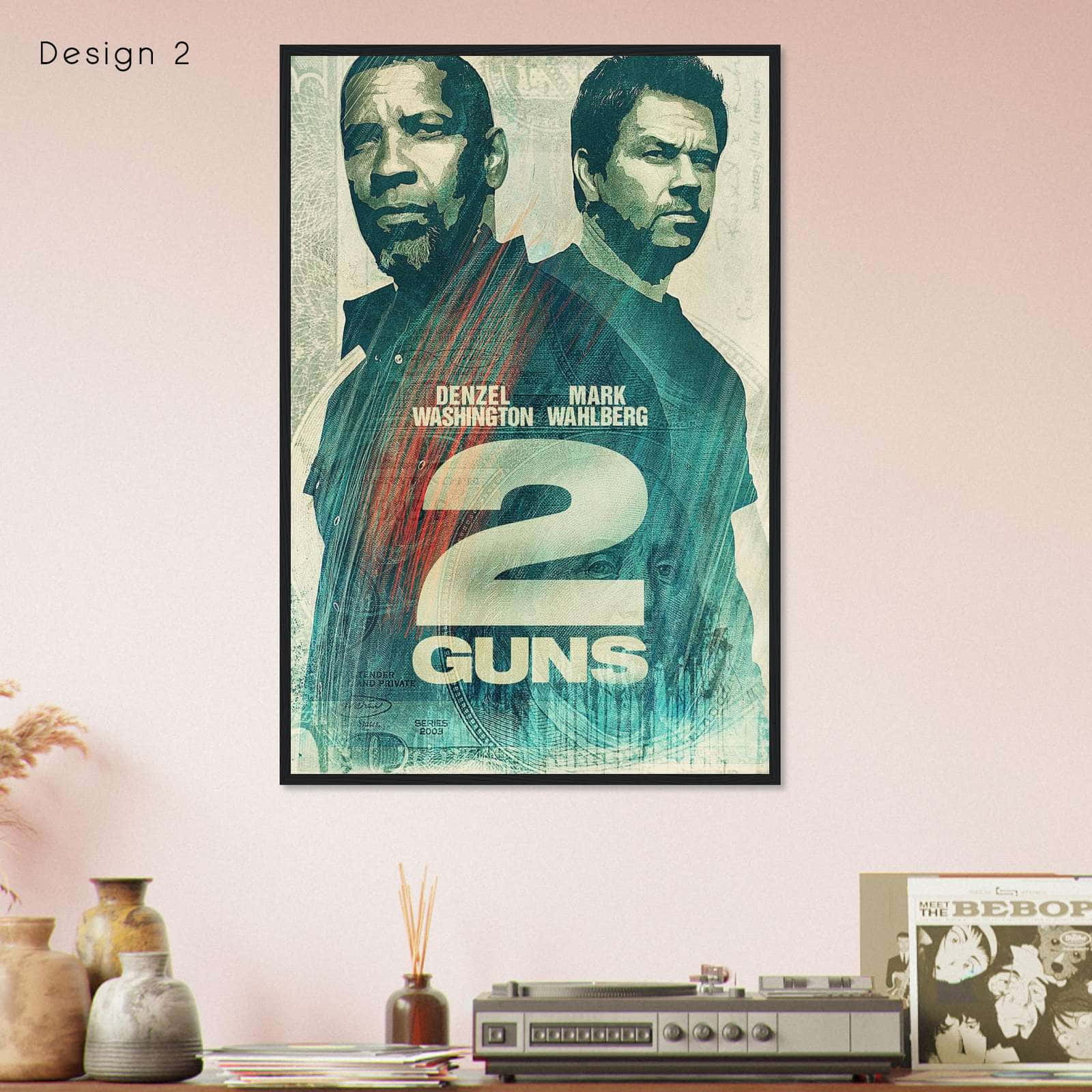 2 Guns (2013) Movie Poster Print - Citiesbox
