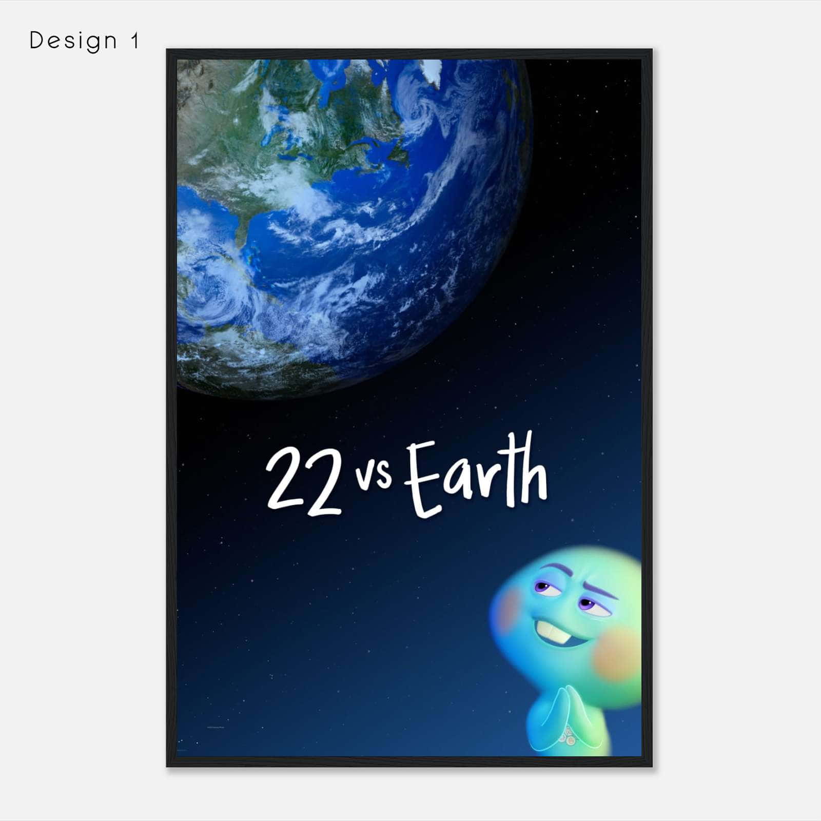 22 vs. Earth (2021) Movie Poster Print - Citiesbox