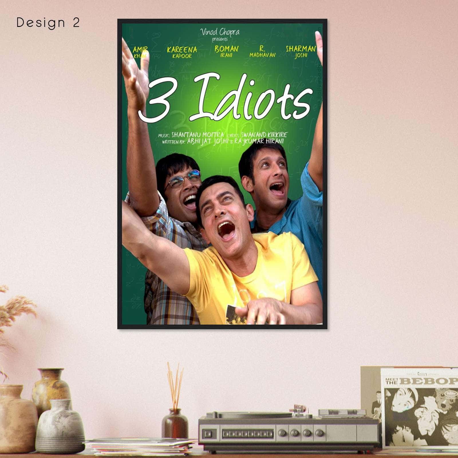 3 Idiots (2009) Movie Poster Print - Citiesbox