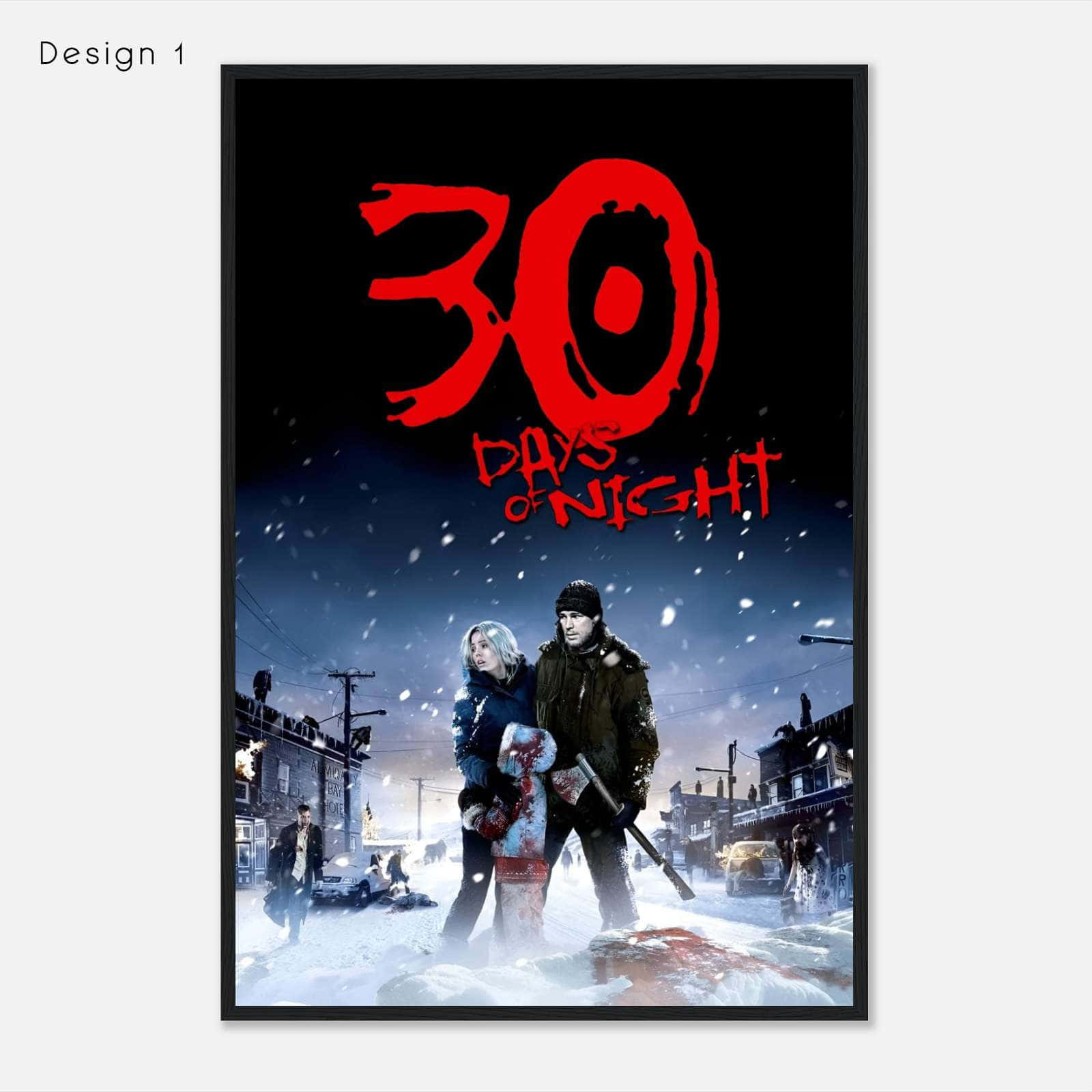 30 Days of Night (2007) Movie Poster Print - Citiesbox