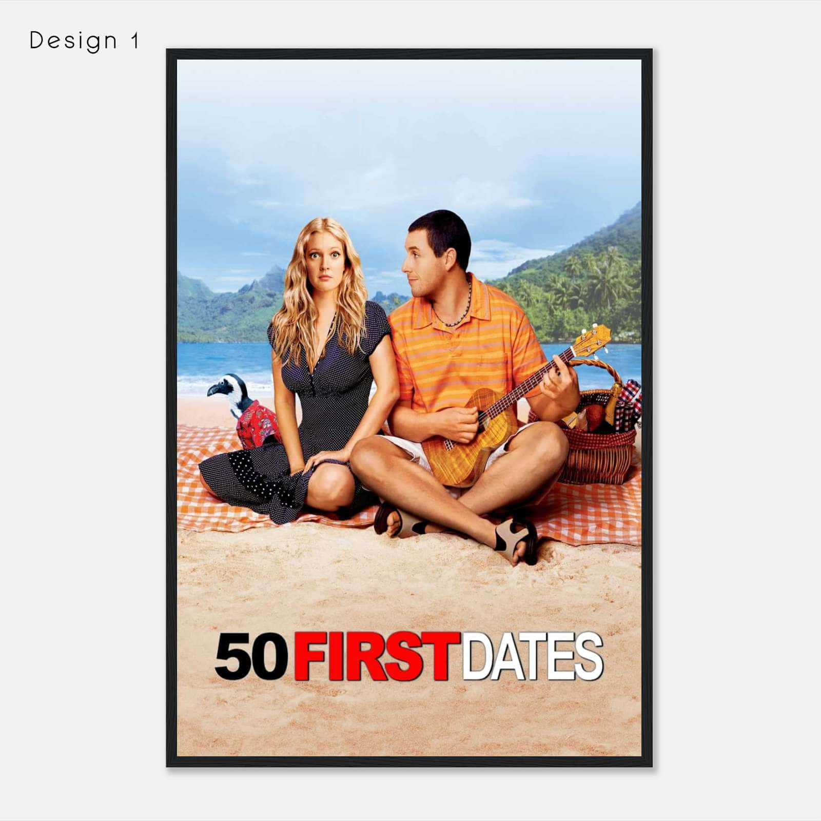 50 First Dates (2004) Movie Poster Print - Citiesbox