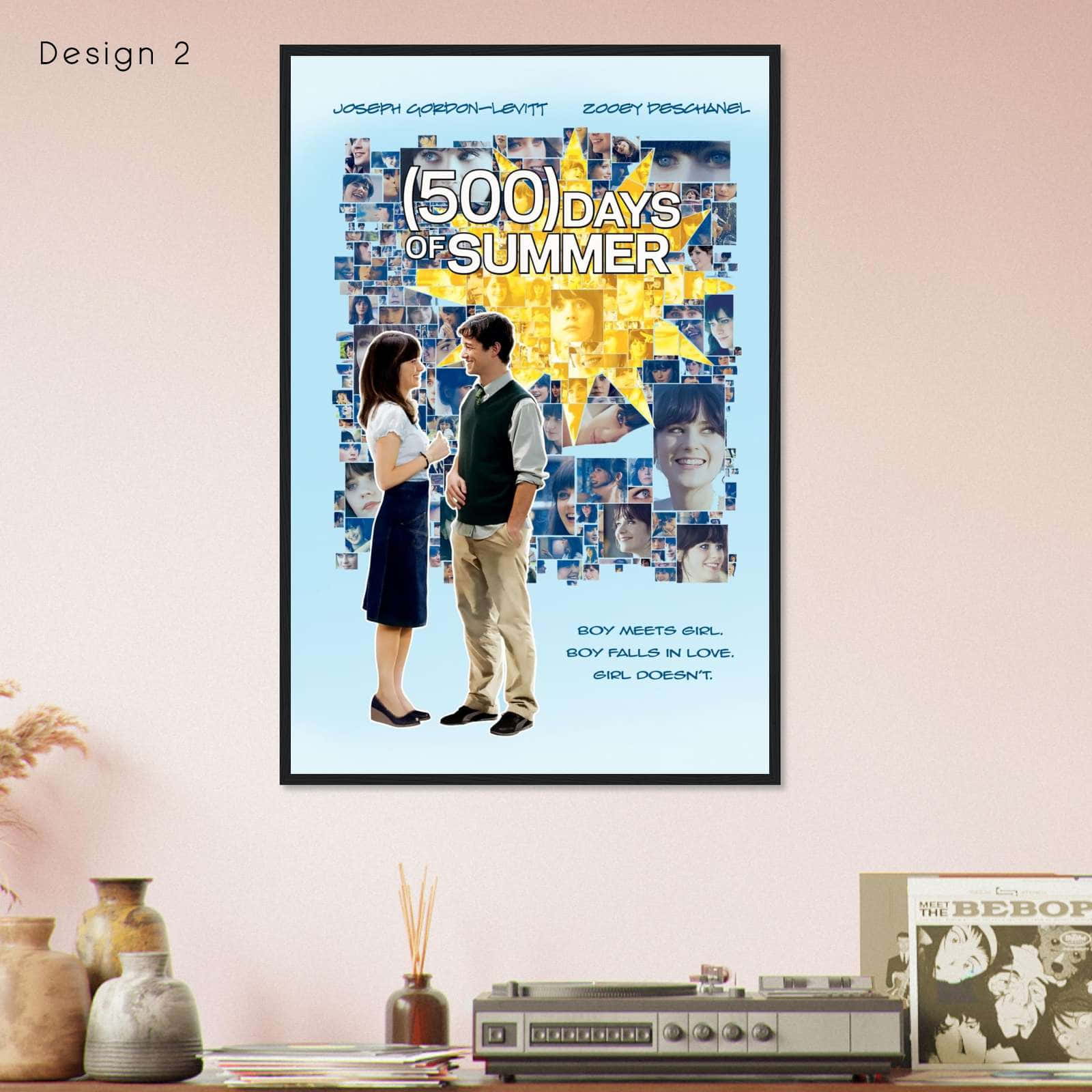 (500) Days of Summer (2009) Movie Poster Print - Citiesbox