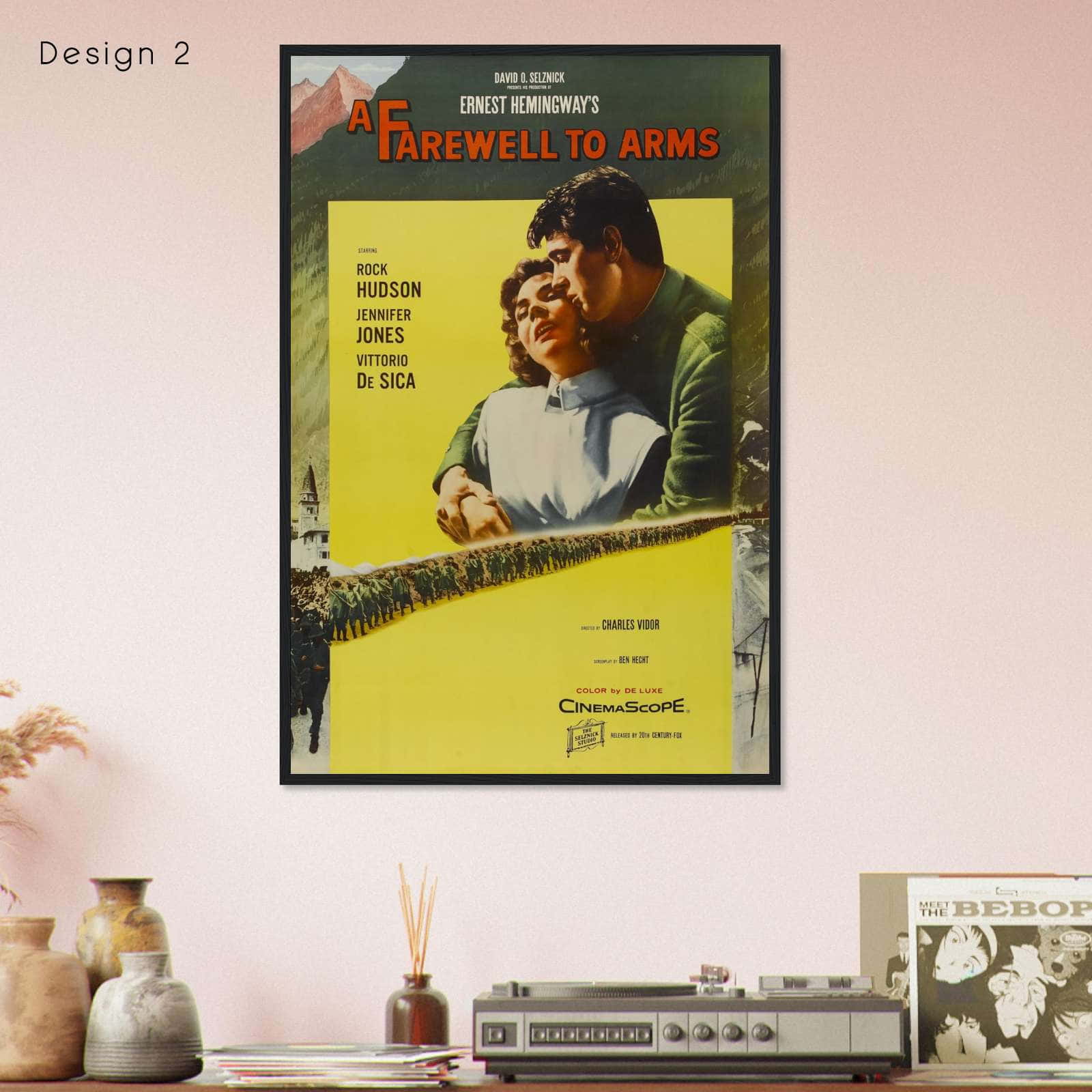 A Farewell to Arms (1957) Movie Poster Print - Citiesbox