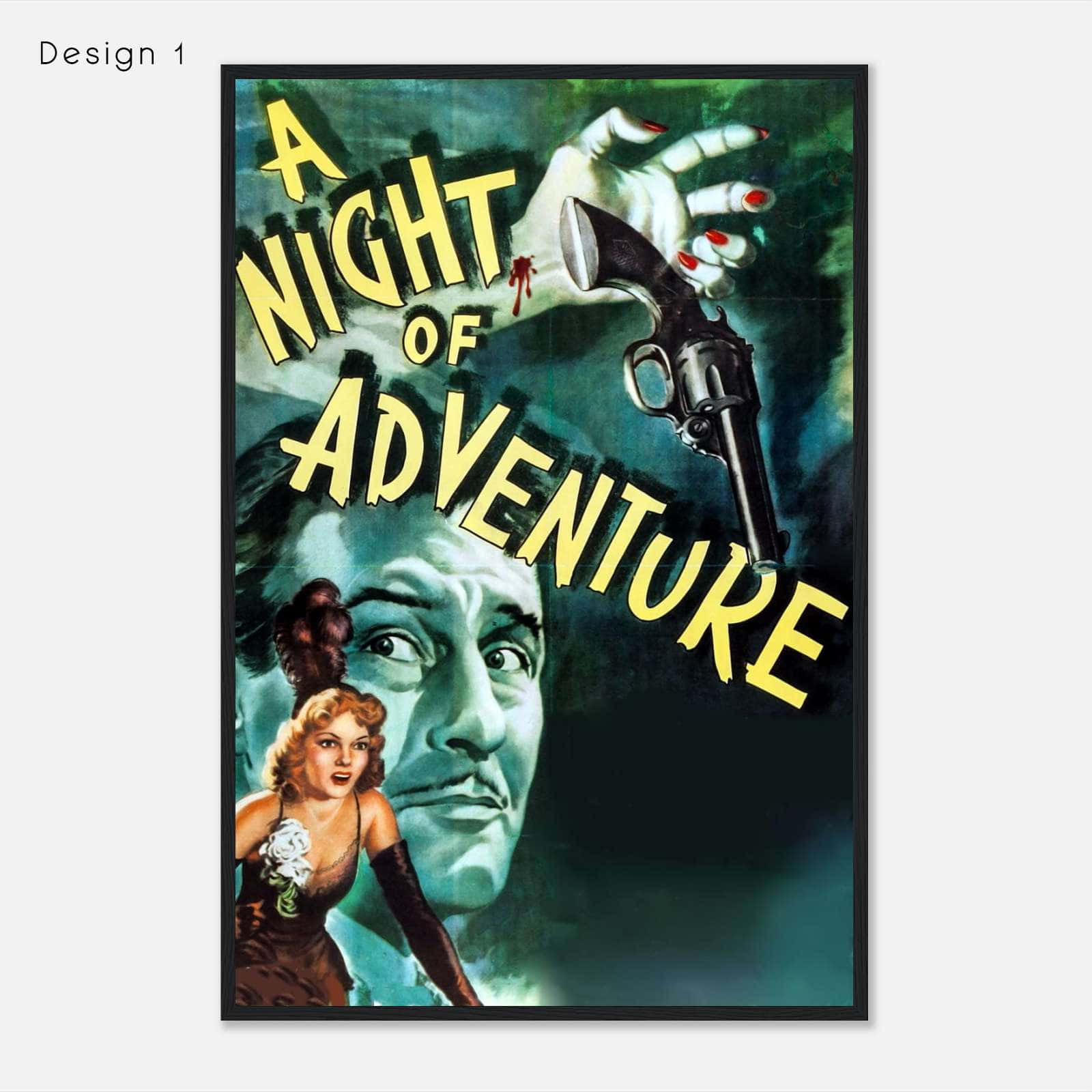 A Night of Adventure (1944) Movie Poster Print - Citiesbox