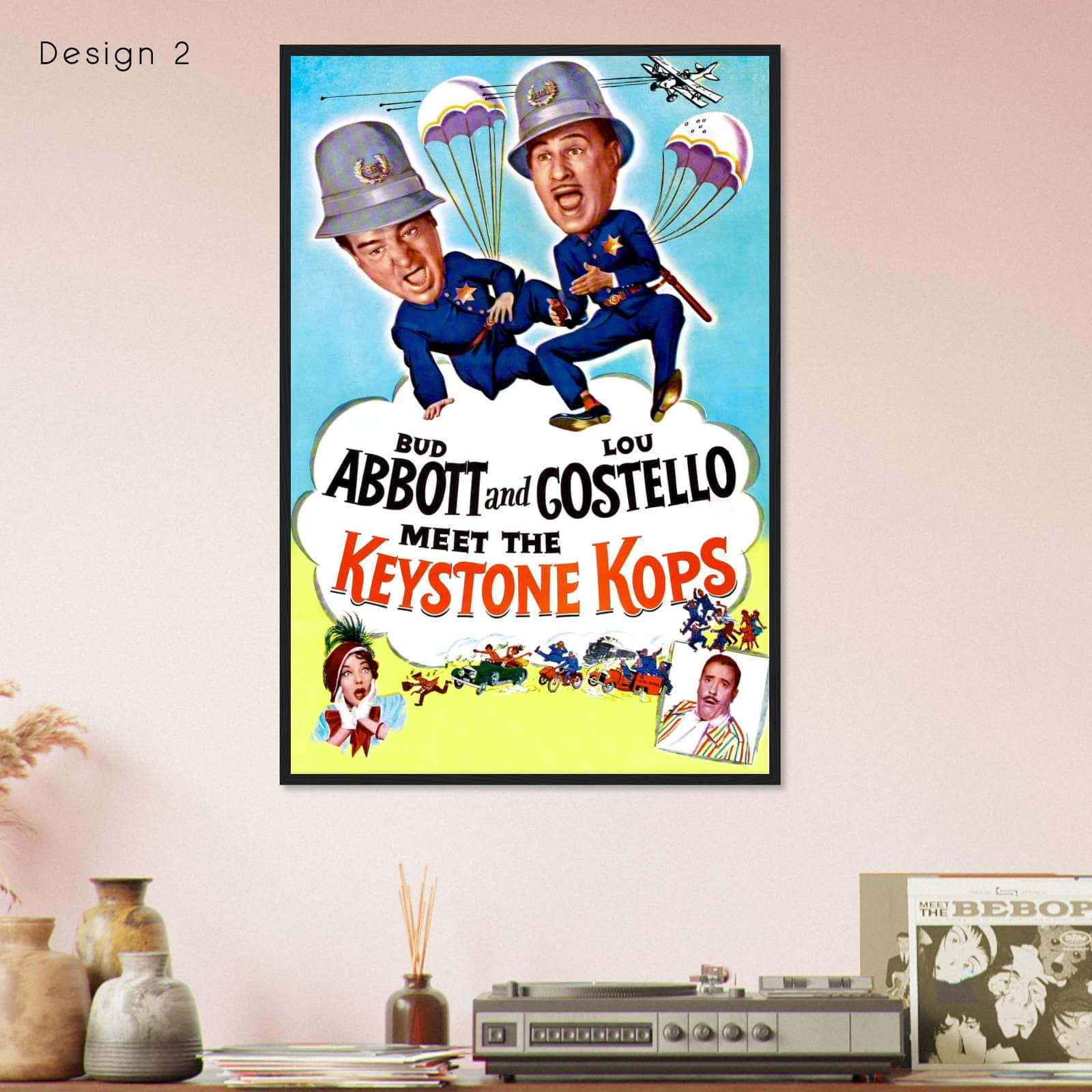 Abbott and Costello Meet the Keystone Kops (1955) Movie Poster Print ...