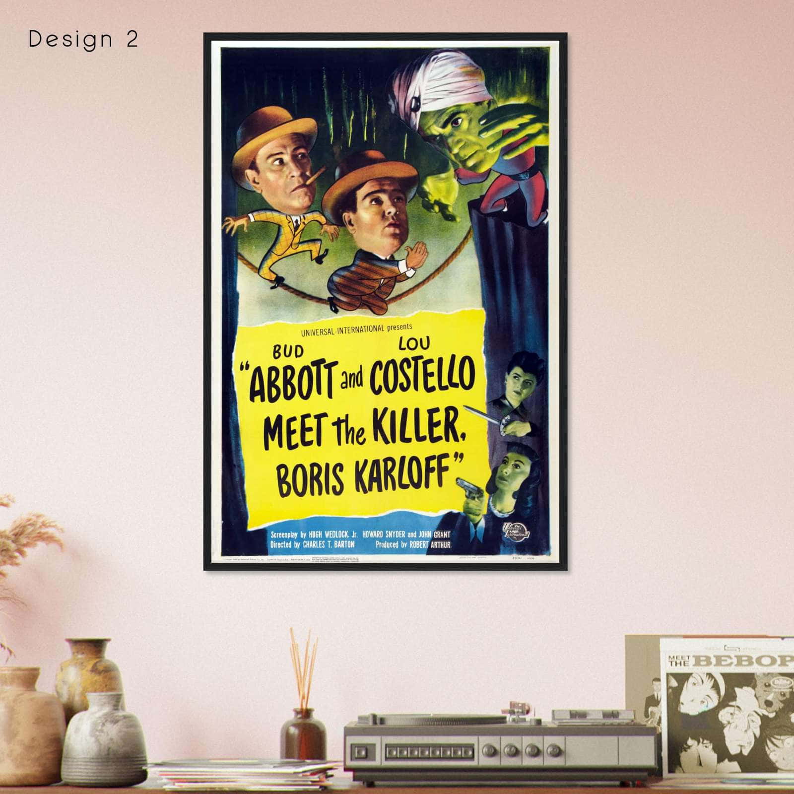 Abbott and Costello Meet the Killer, Boris Karloff (1949) Movie Poster ...