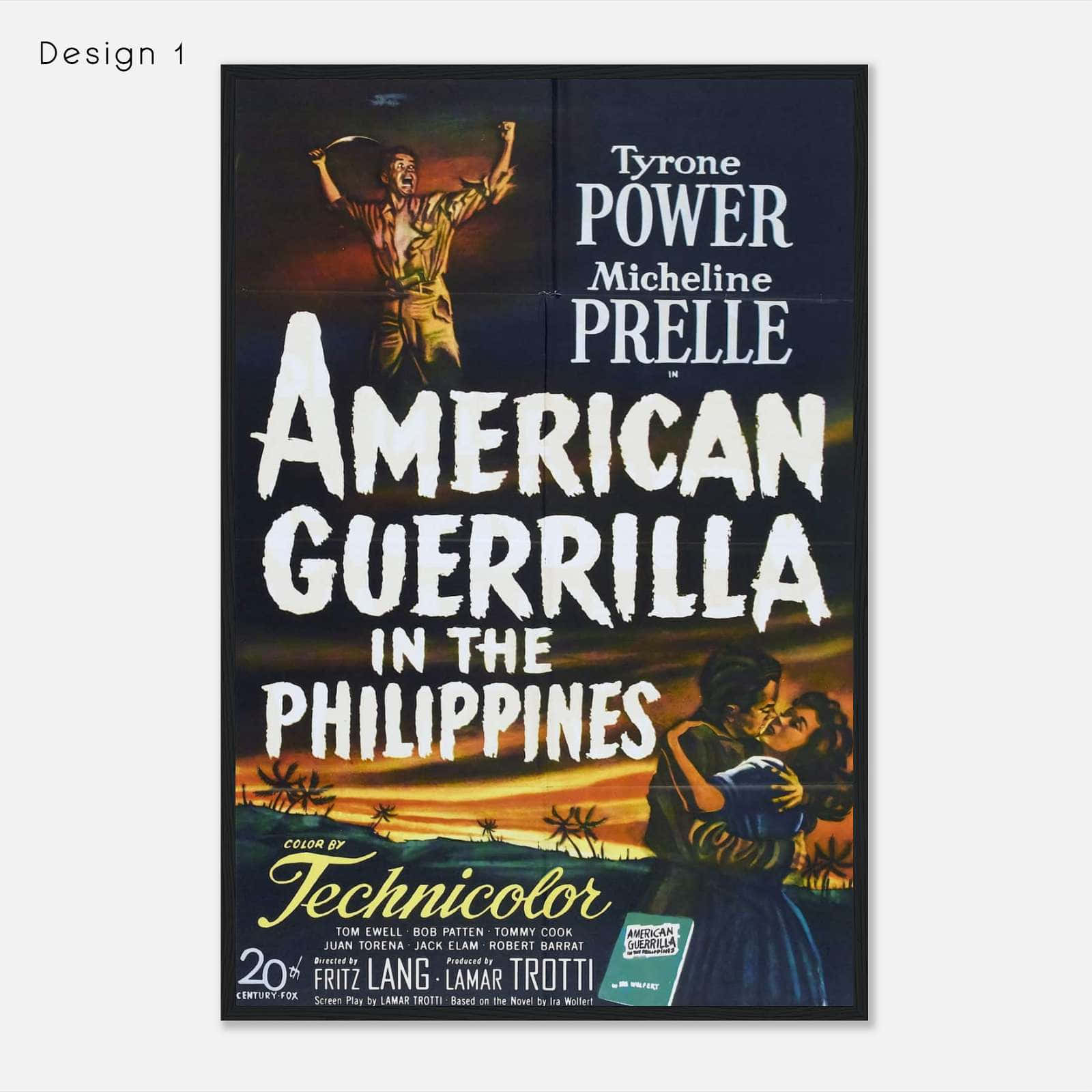 American Guerrilla in the Philippines (1950) Movie Poster Print - Citiesbox