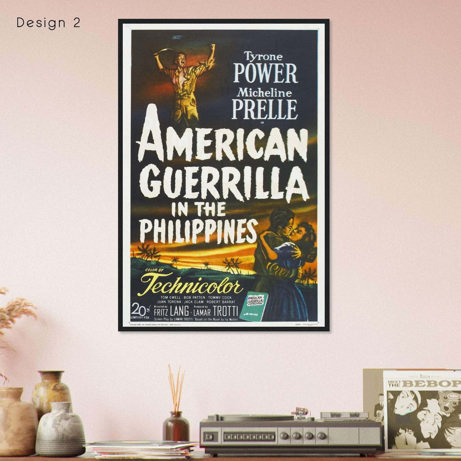 American Guerrilla in the Philippines (1950) Movie Poster Print - Citiesbox