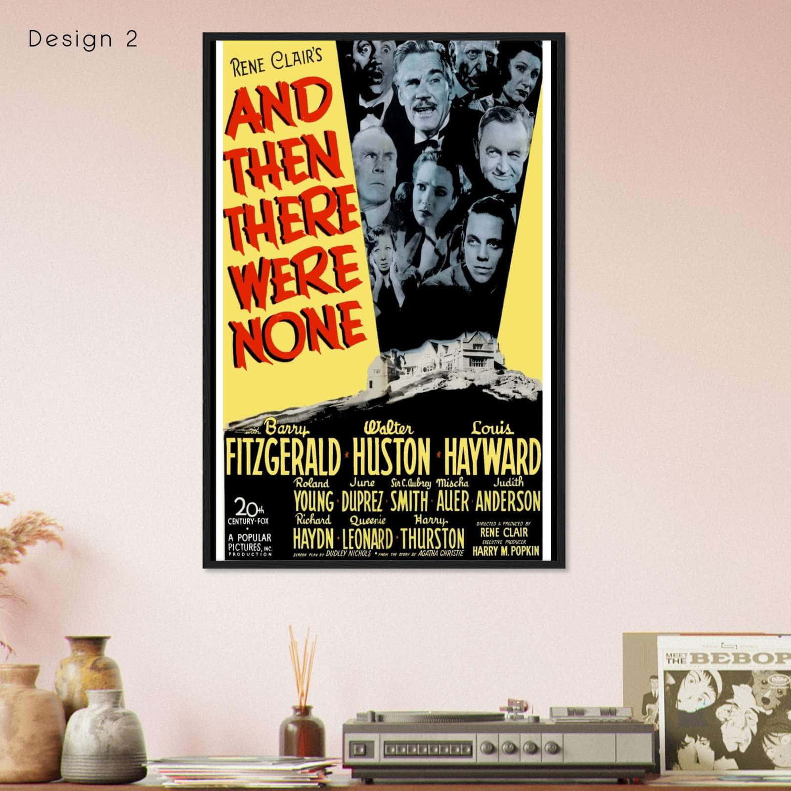 And Then There Were None (1945) Movie Poster Print - Citiesbox