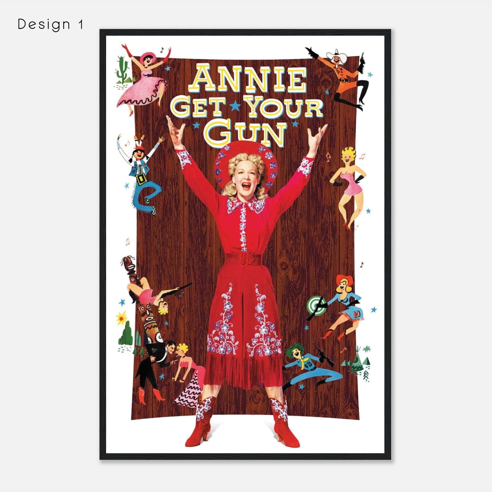 Annie Get Your Gun (1950) Movie Poster Print - Citiesbox