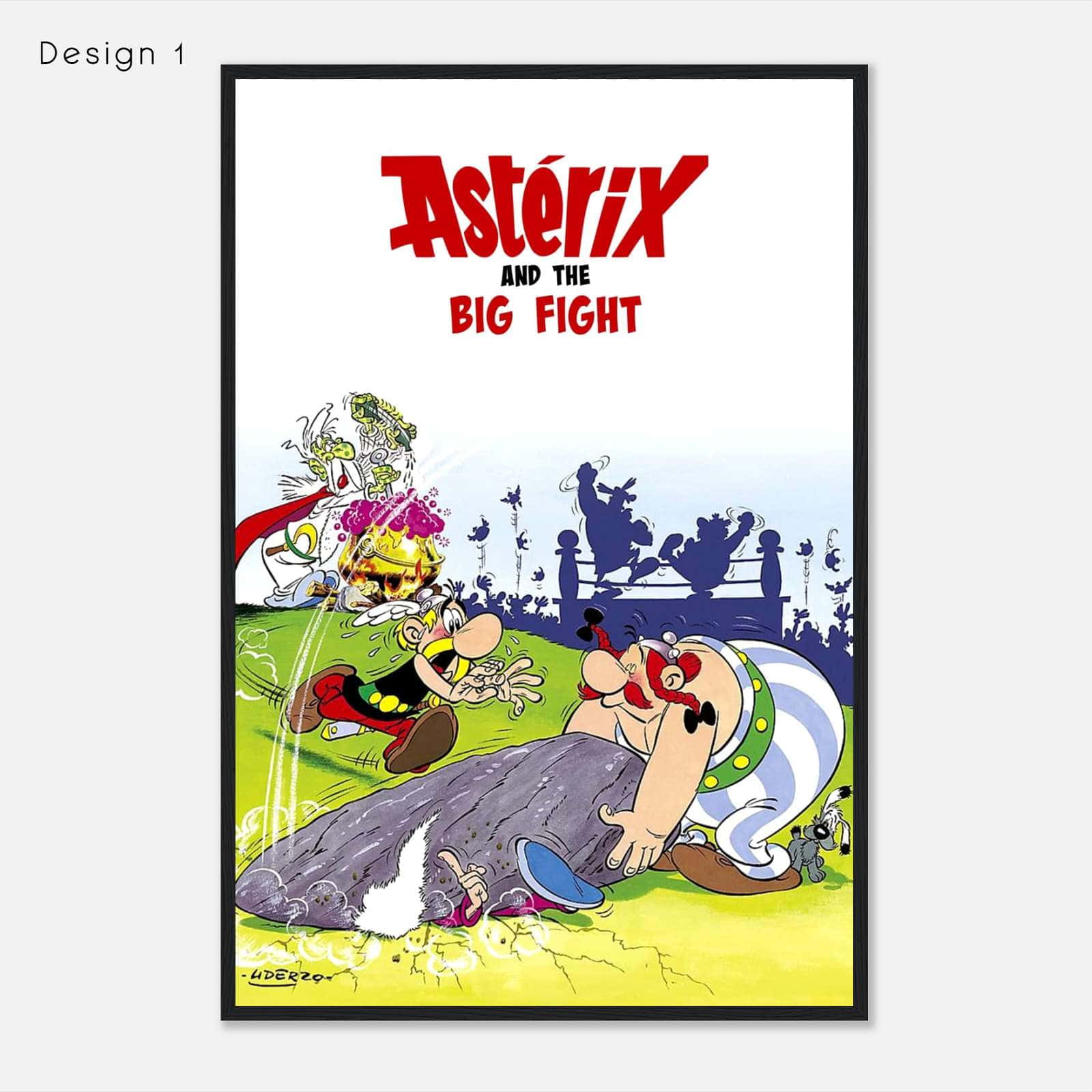 Asterix and the Big Fight (1989) Movie Poster Print - Citiesbox