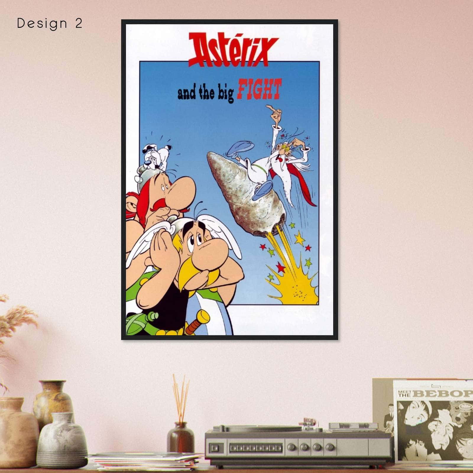 Asterix and the Big Fight (1989) Movie Poster Print - Citiesbox