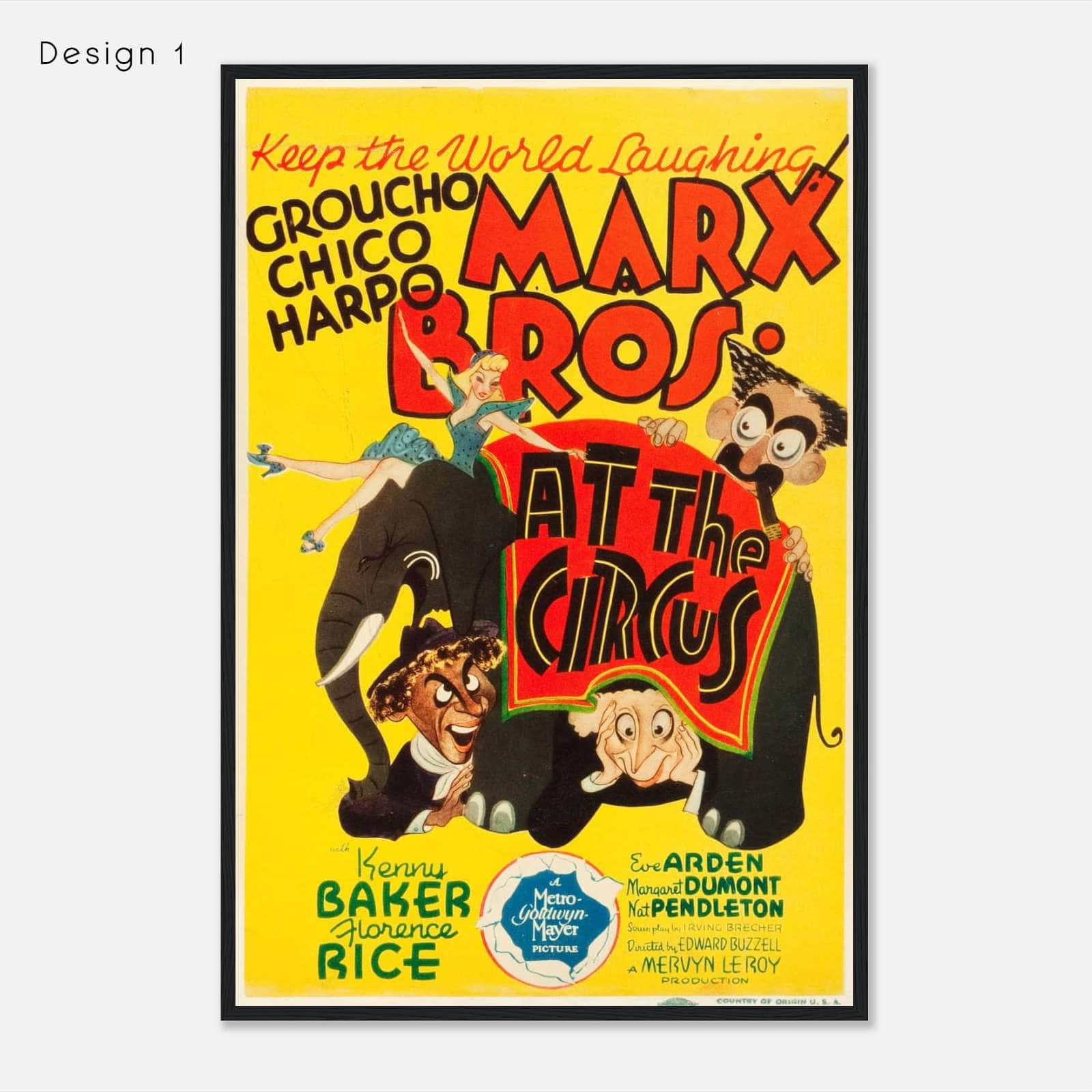 At the Circus (1939) Movie Poster Print - Citiesbox
